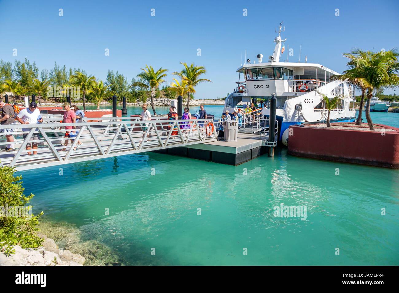 Great Stirrup Cay The Bahamas,Norwegian Cruise Line tender dock,GSC 2 ...