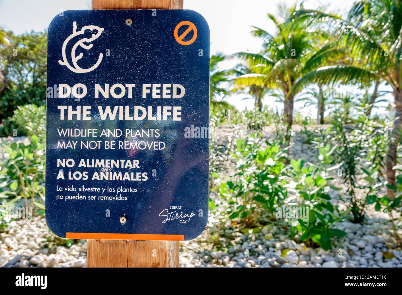 Visitor guidelines tropical island hi-res stock photography and images ...