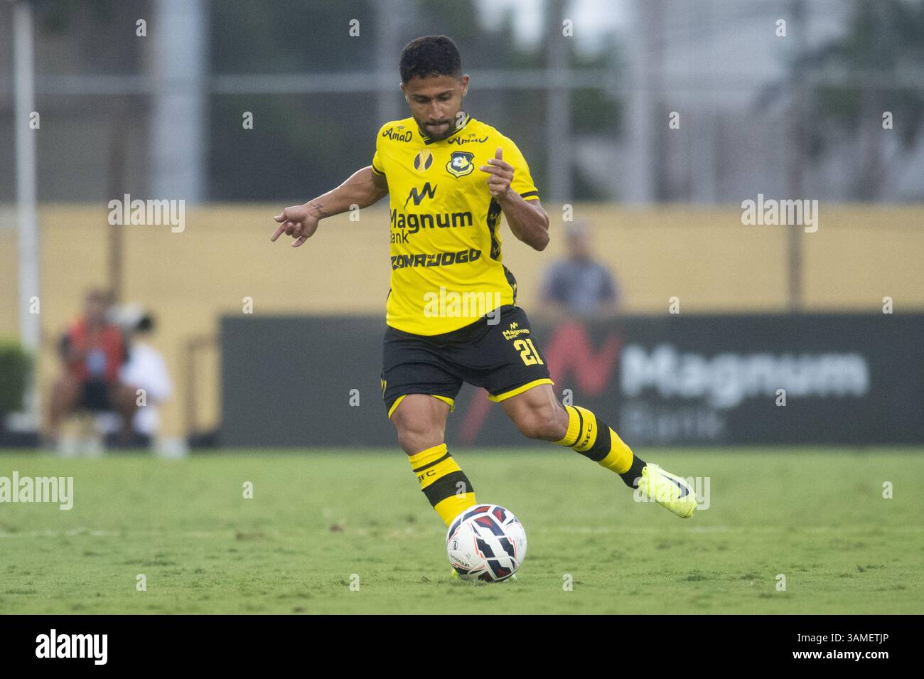 Hugo Sanchez player from Sao Bernardo during the match against ABC at ...