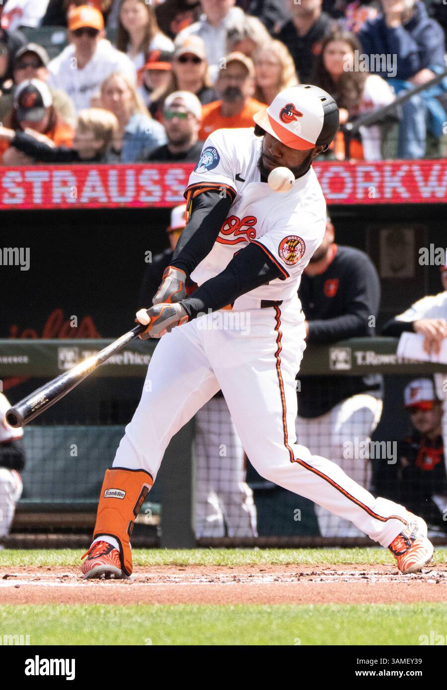 Baltimore, USA. 13th Apr, 2025. BALTIMORE, MD - APRIL 13: Baltimore ...