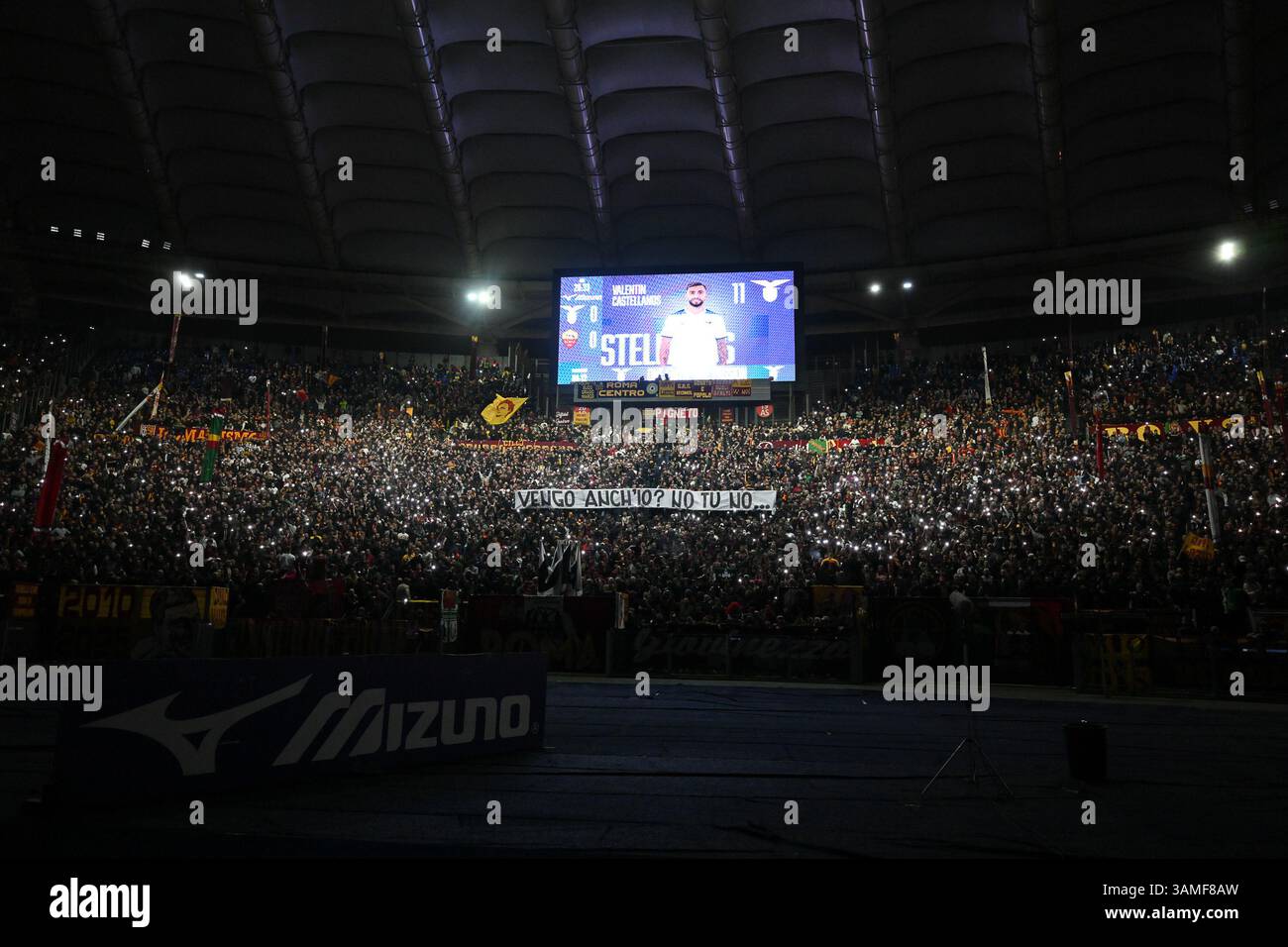 Olimpico Stadium, Rome, Italy - Roma 's fans during Serie A Enilive ...