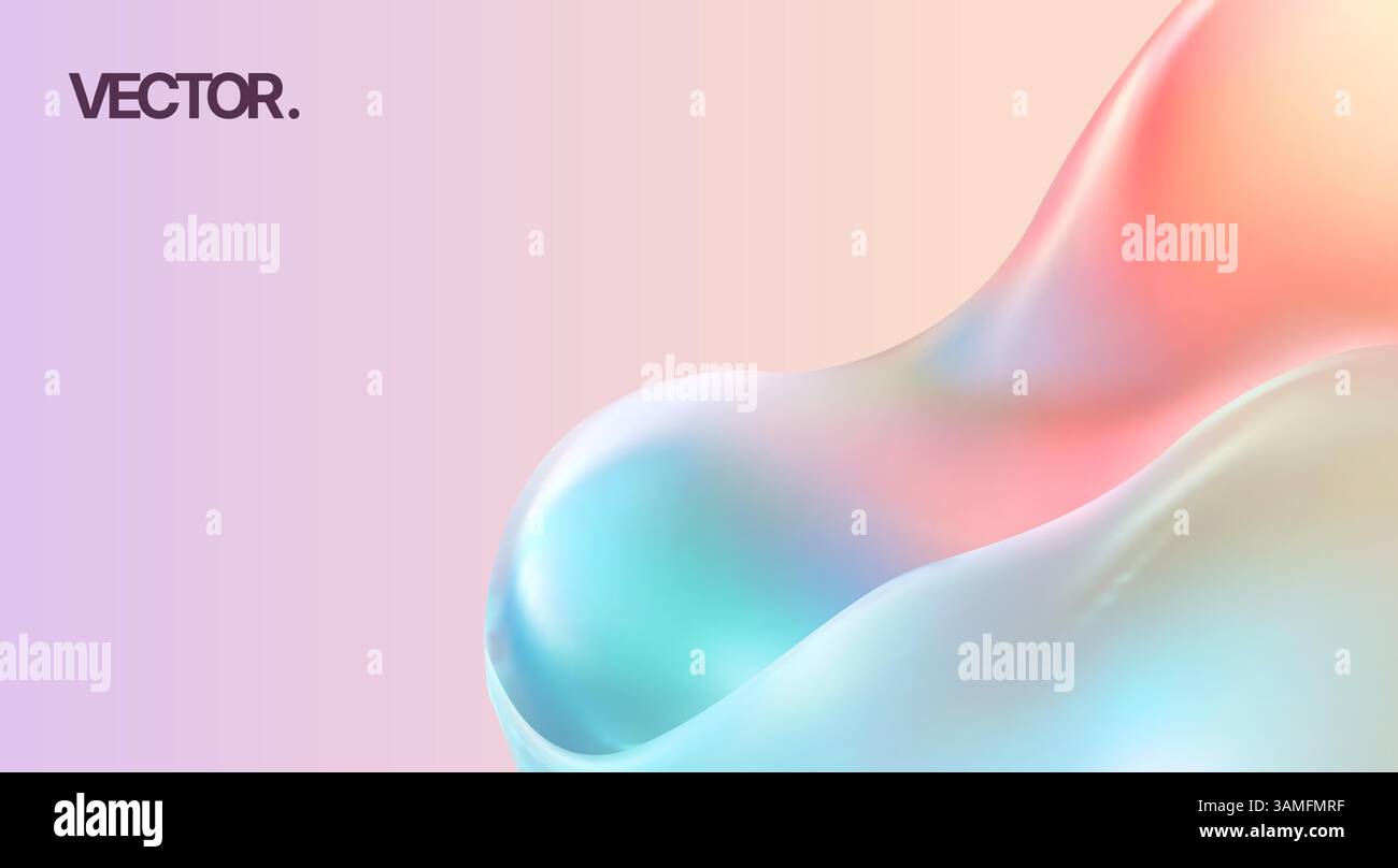 Soft gradient background smooth pastel Stock Vector Images - Alamy