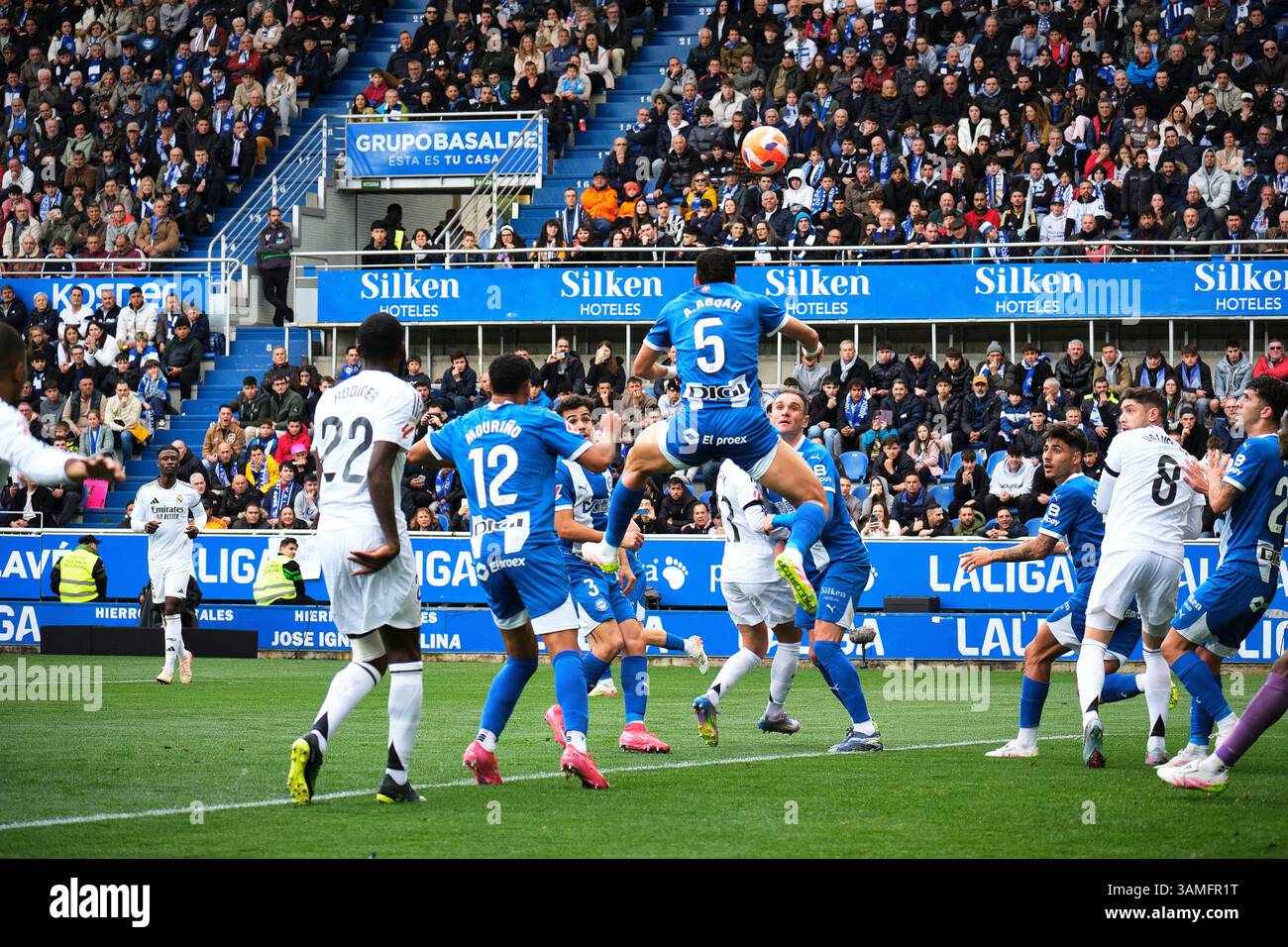 Vitoria / Gasteiz, Araba, Spain - 13th April 2025: Abdelkabir Abqar of ...