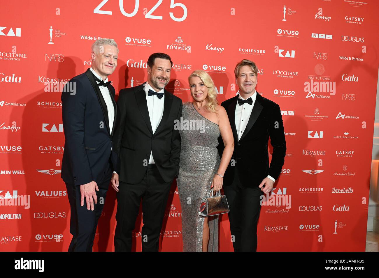 Geschäftsführer der Ad Alliance Michael Dorn, Frank Vogel, Astrid ...