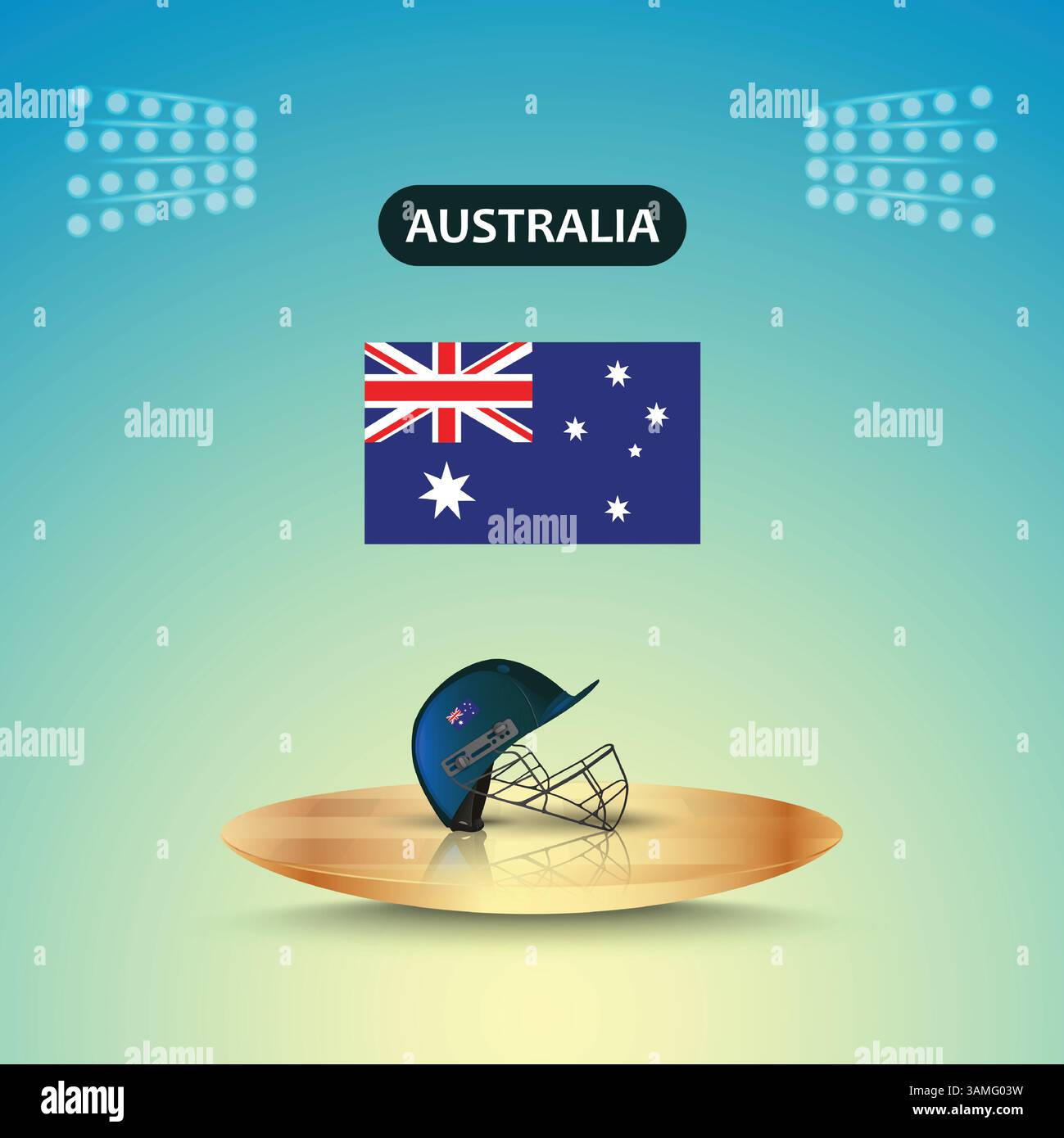 Australia team helmet cricket, Australia flag, helmet vector, stadium ...
