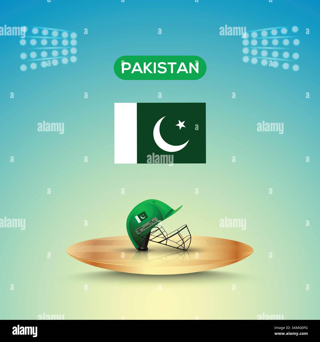 Pakistan team helmet cricket, Pakistan flag, helmet vector, stadium ...