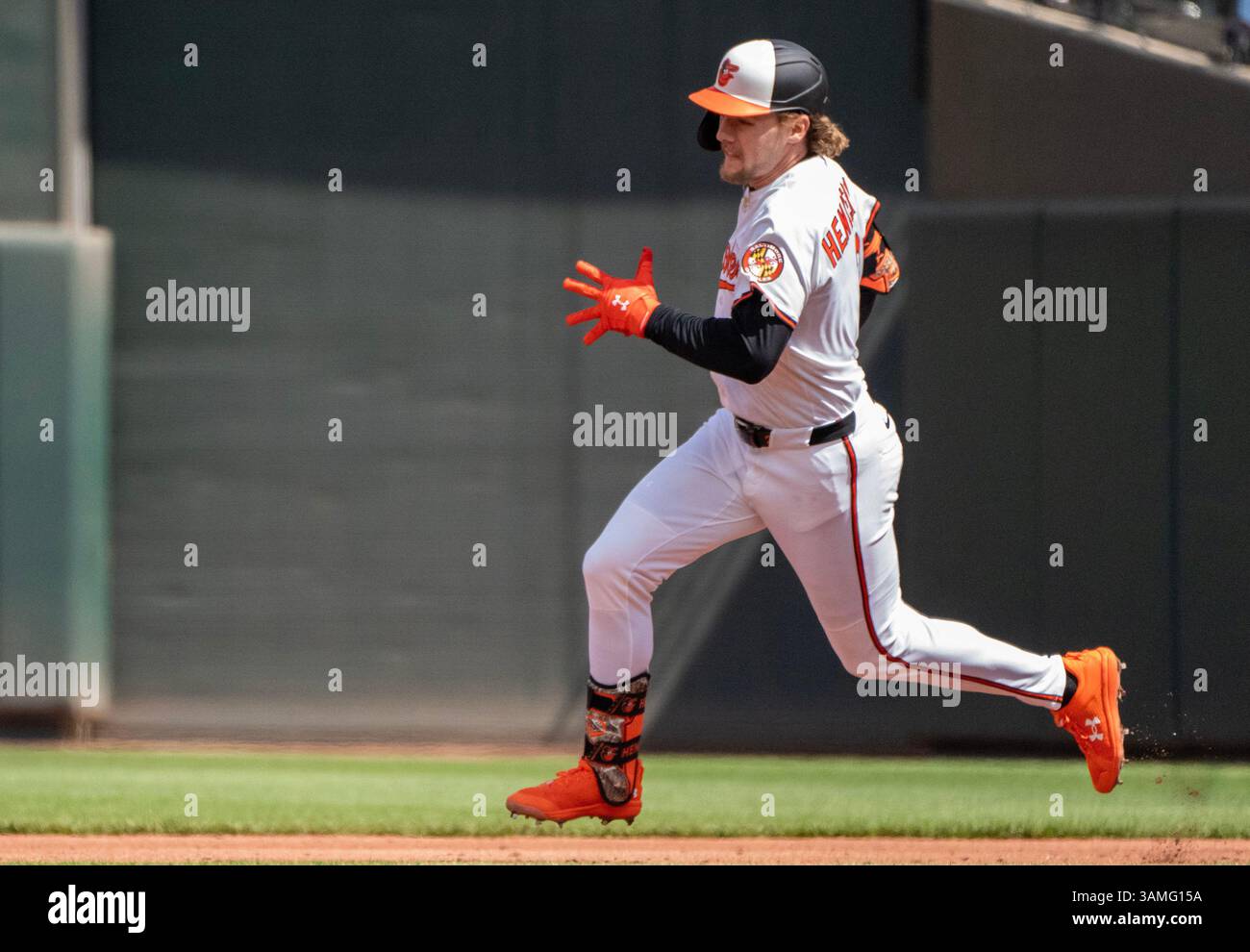 Baltimore, USA. 13th Apr, 2025. BALTIMORE, MD - APRIL 13: Baltimore ...