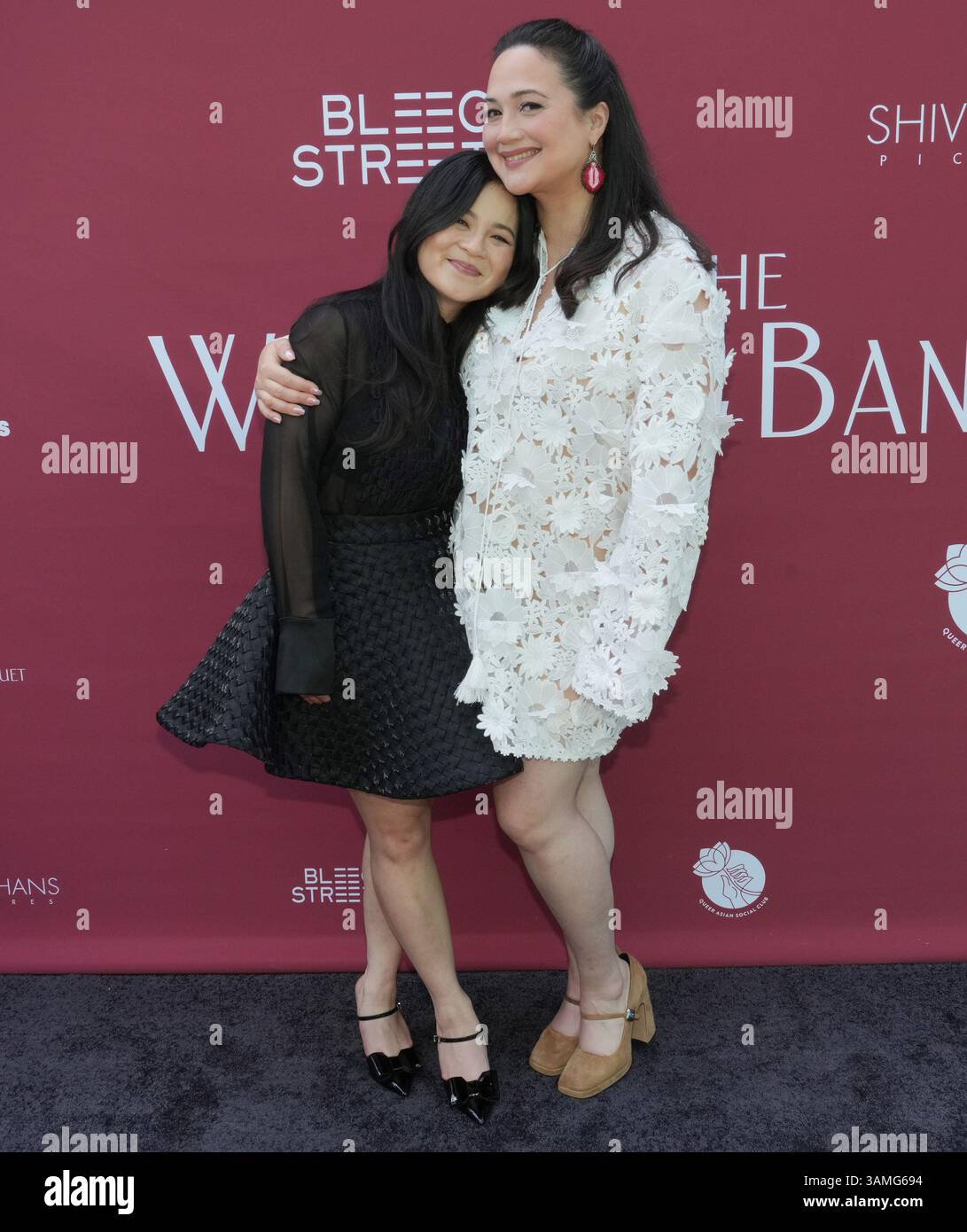 (L-R) Kelly Marie Tran and Lily Gladstone arrives at THE WEDDING ...