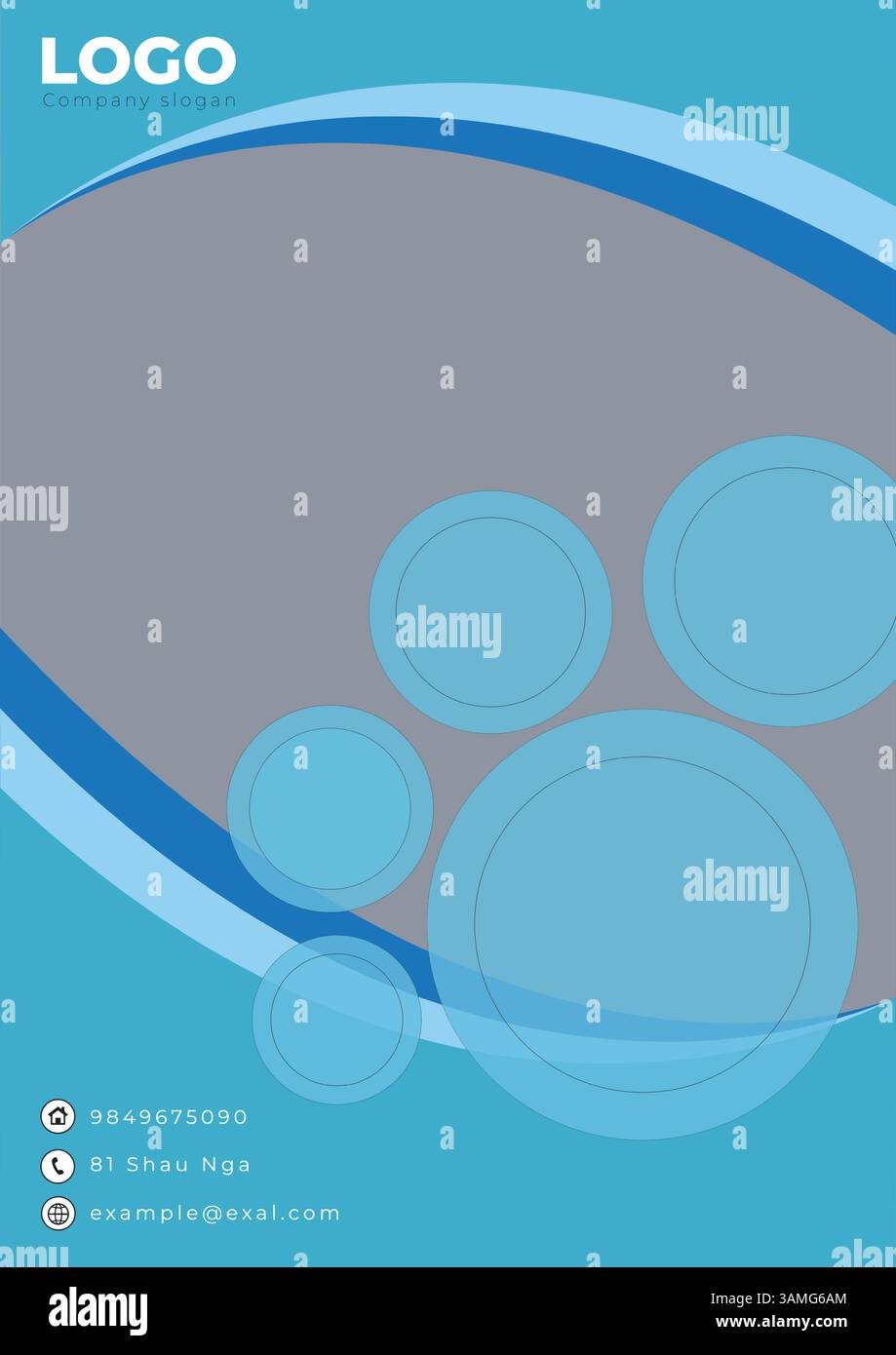 Company Profile Brochure Design Template, Business Book Cover Design ...