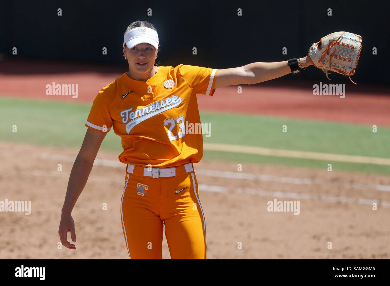 AUSTIN, TX - APRIL 13: Tennessee starting pitcher/relief pitcher Karlyn ...