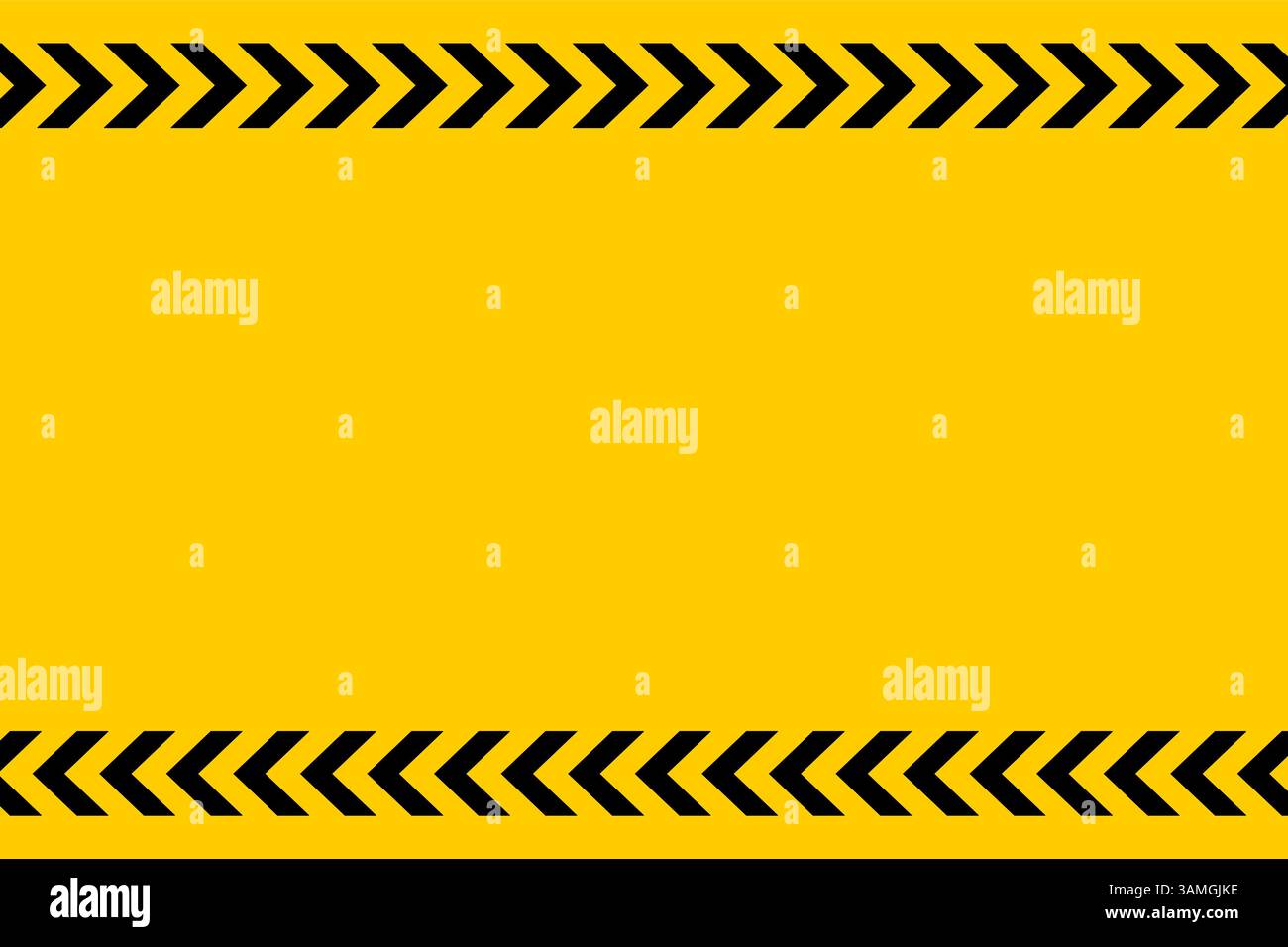 Chevron warning sign Stock Vector Images - Alamy
