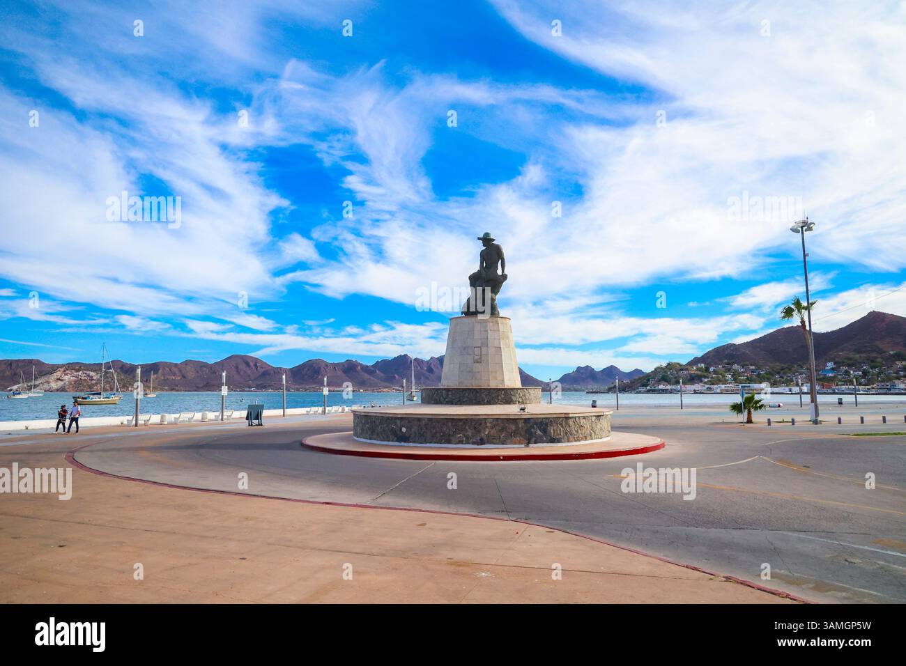 Fisherman's Monument in Heroica Guaymas, Puerto Guaymas, Sonora, Mexico ...