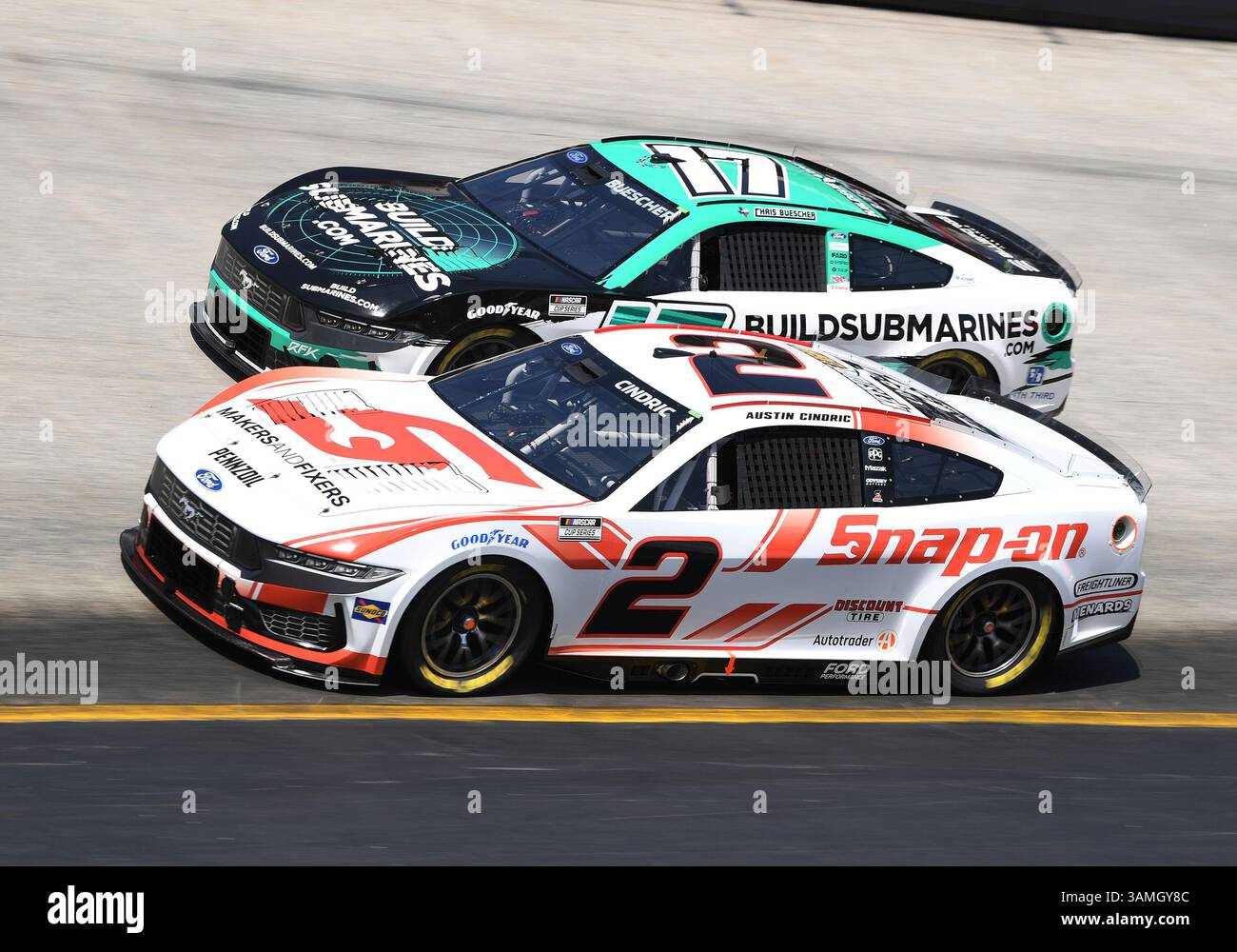 BRISTOL, TN - APRIL 13: Austin Cindric (#2 Team Penske Snap on Ford ...