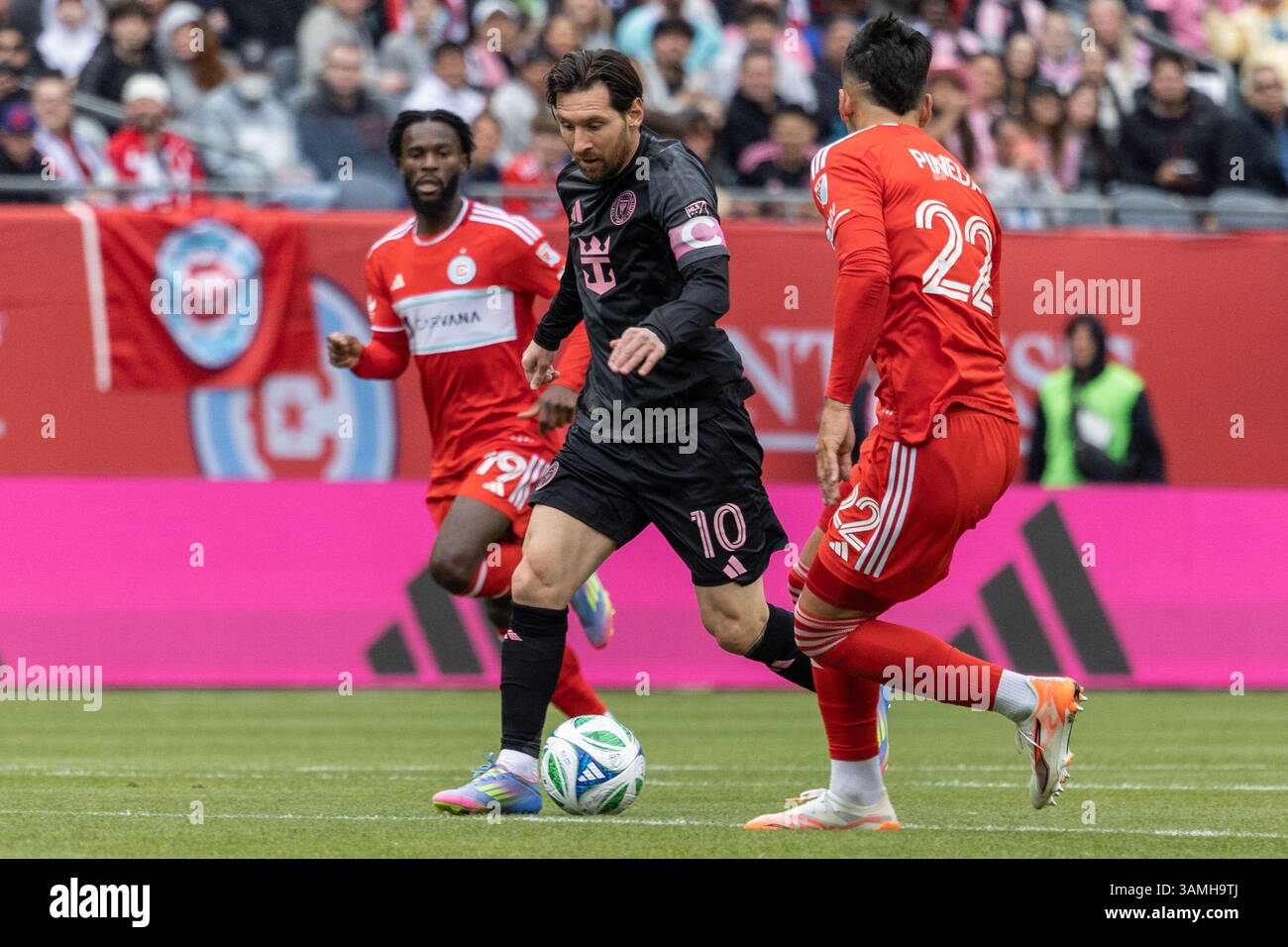 Chicago, USA. 13th Apr, 2025. Chicago, USA, April 13, 2025: Lionel ...