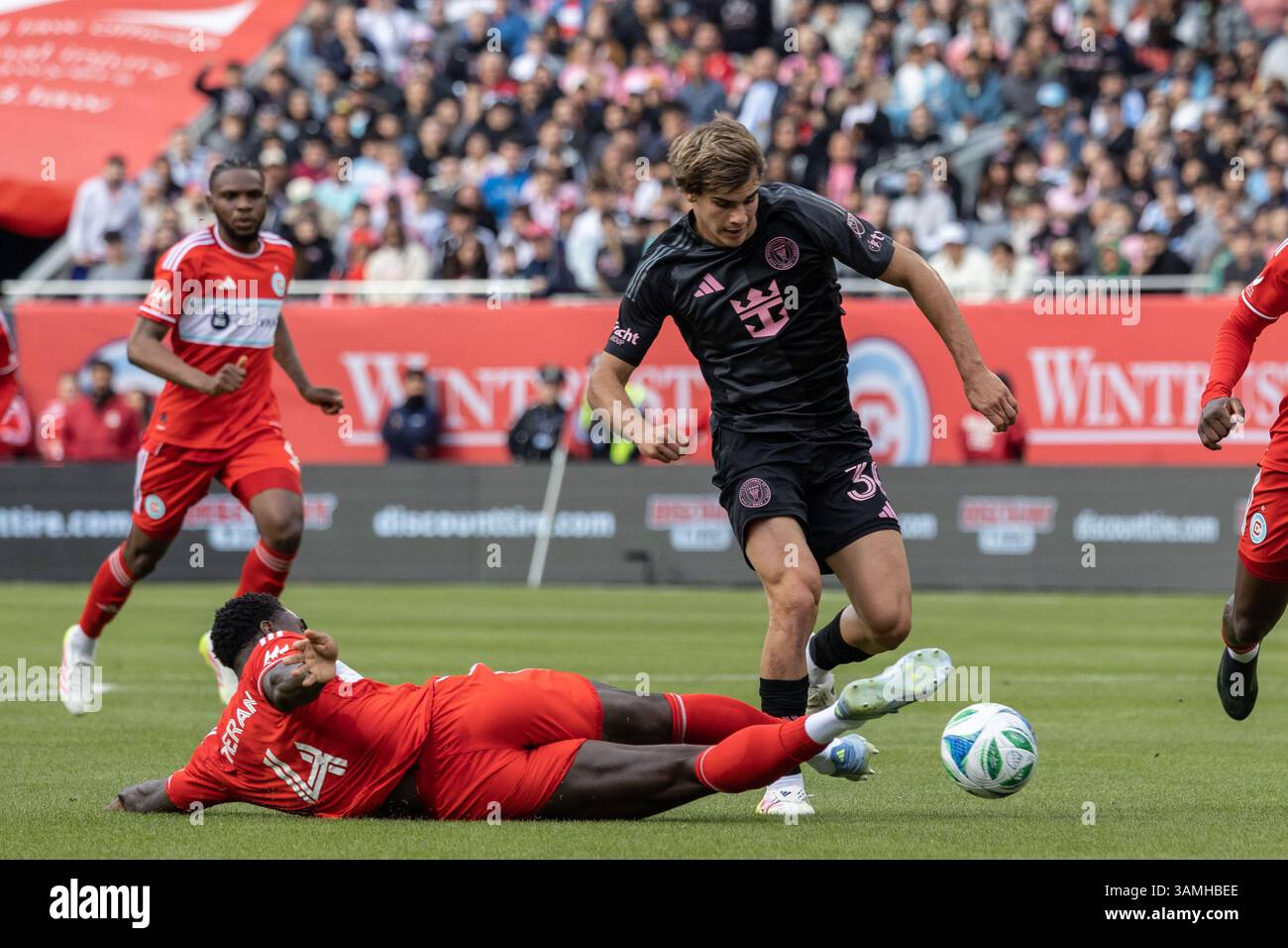 Chicago, USA. 13th Apr, 2025. Chicago, USA, April 13, 2025: Carlos ...