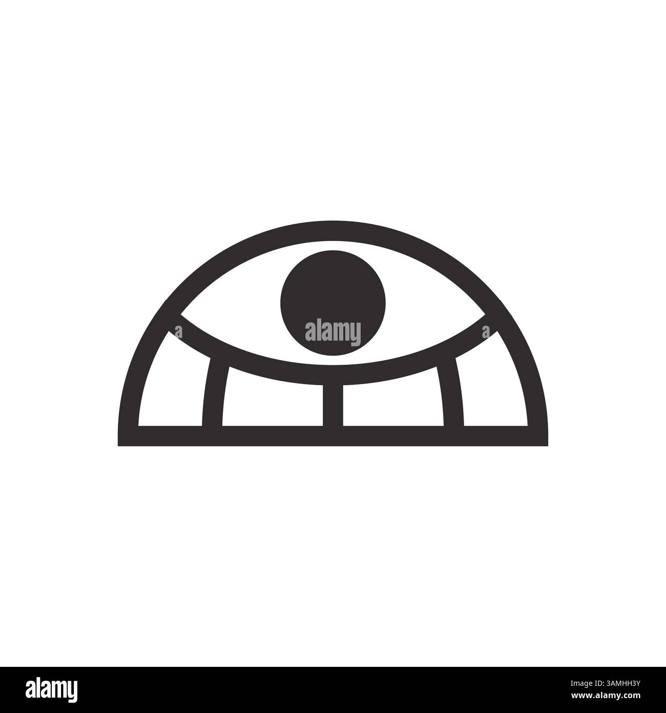 Globe of the eye Stock Vector Images - Alamy