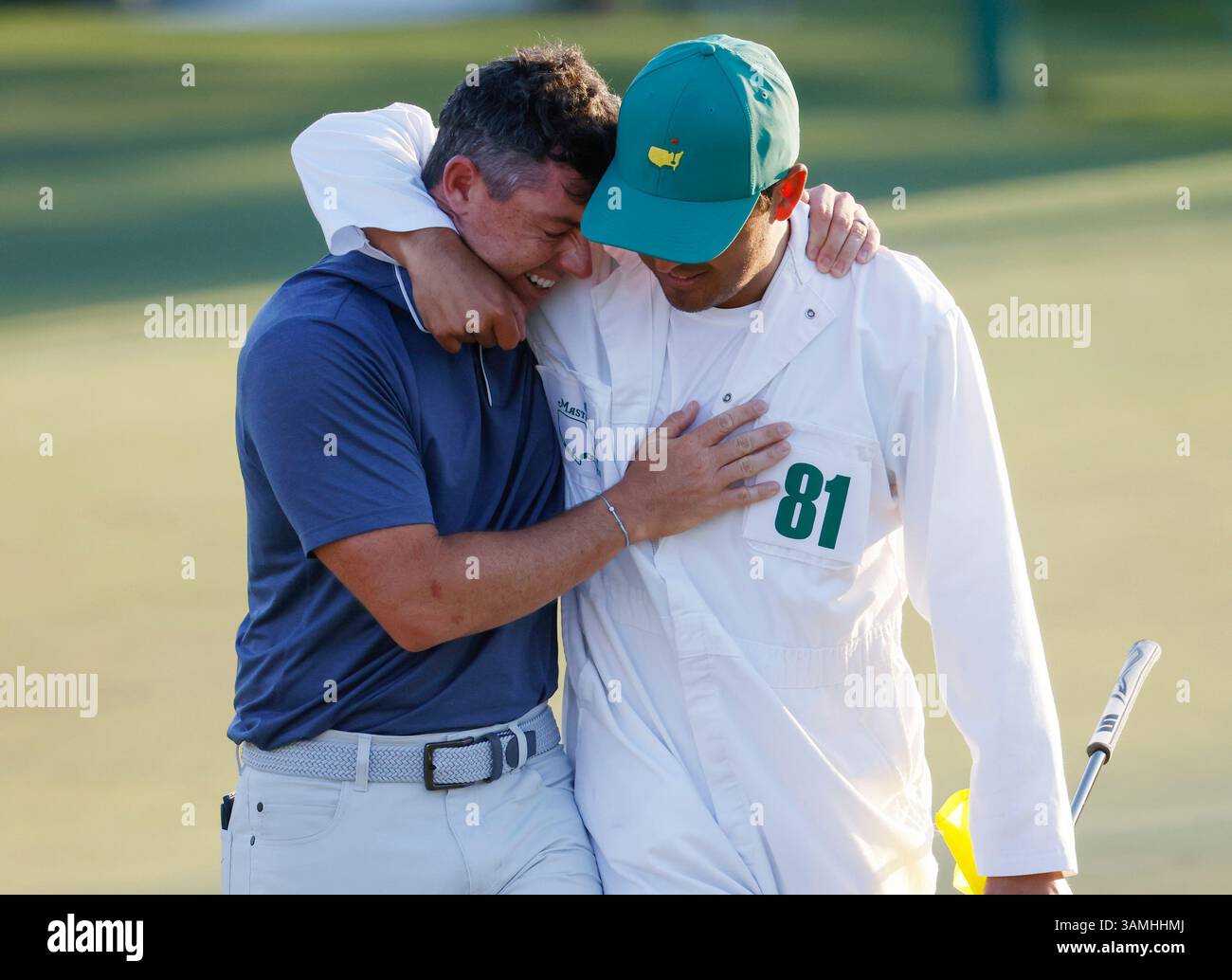 Augusta, United States. 13th Apr, 2025. Rory McIlroy of Northern ...