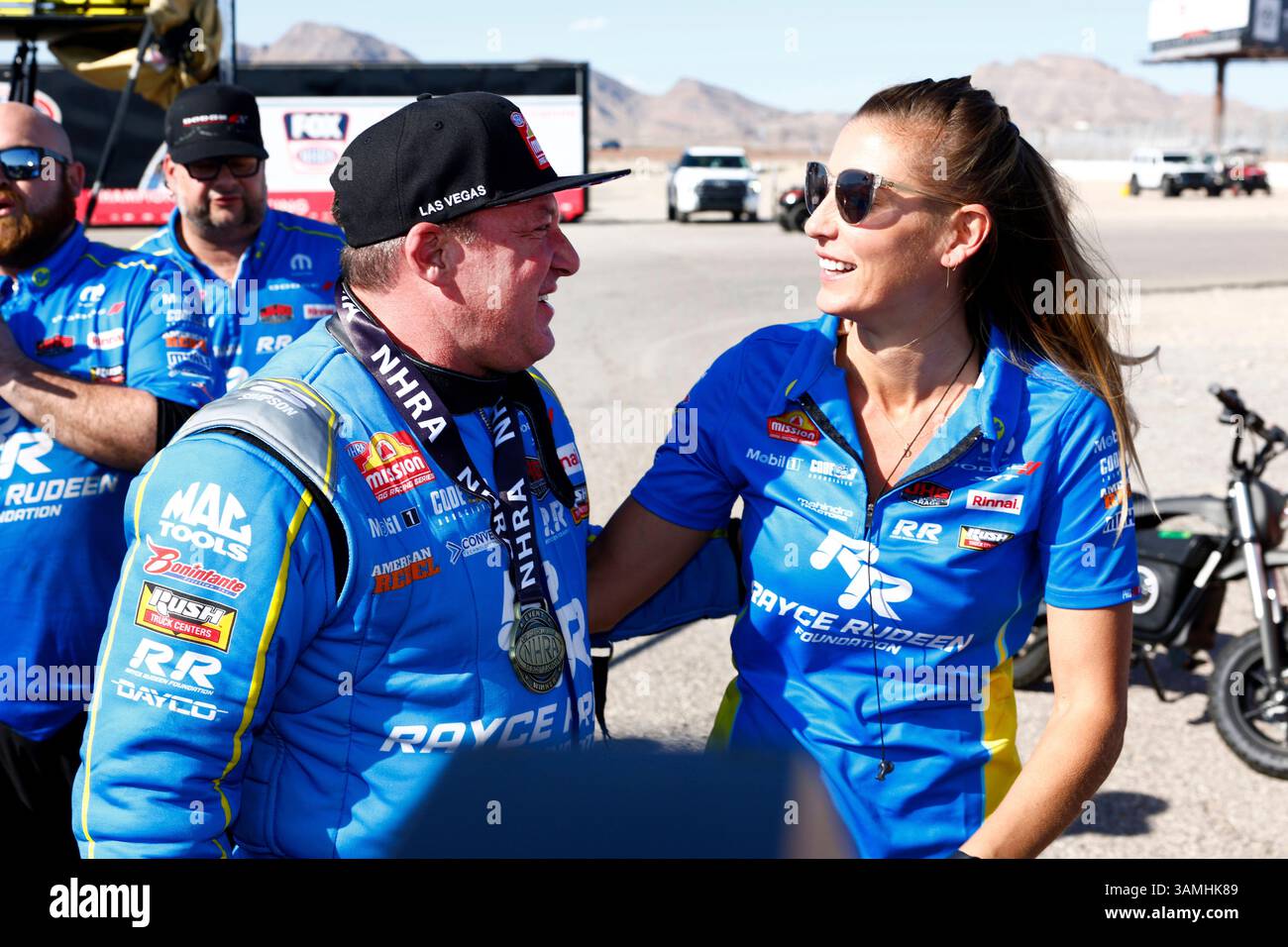 LAS VEGAS, NV - APRIL 13: Tony Stewart (14 TF) NHRA Top Fuel Dragster ...