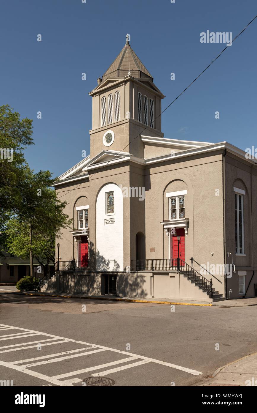 The First African Baptist Church the picturesque Historic District in ...