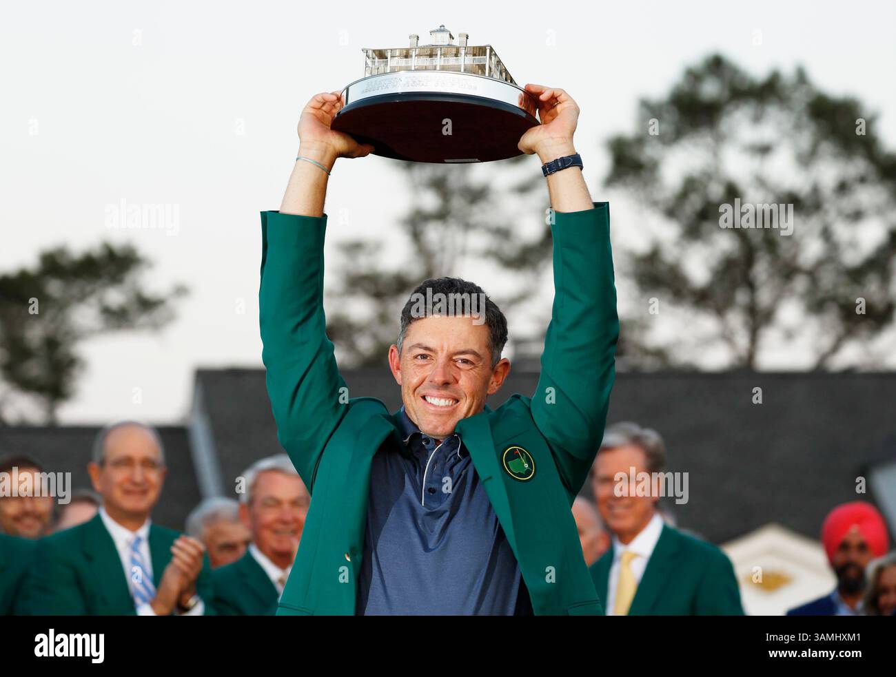 Rory mcilroy augusta april 2025 trophy hi-res stock photography and ...