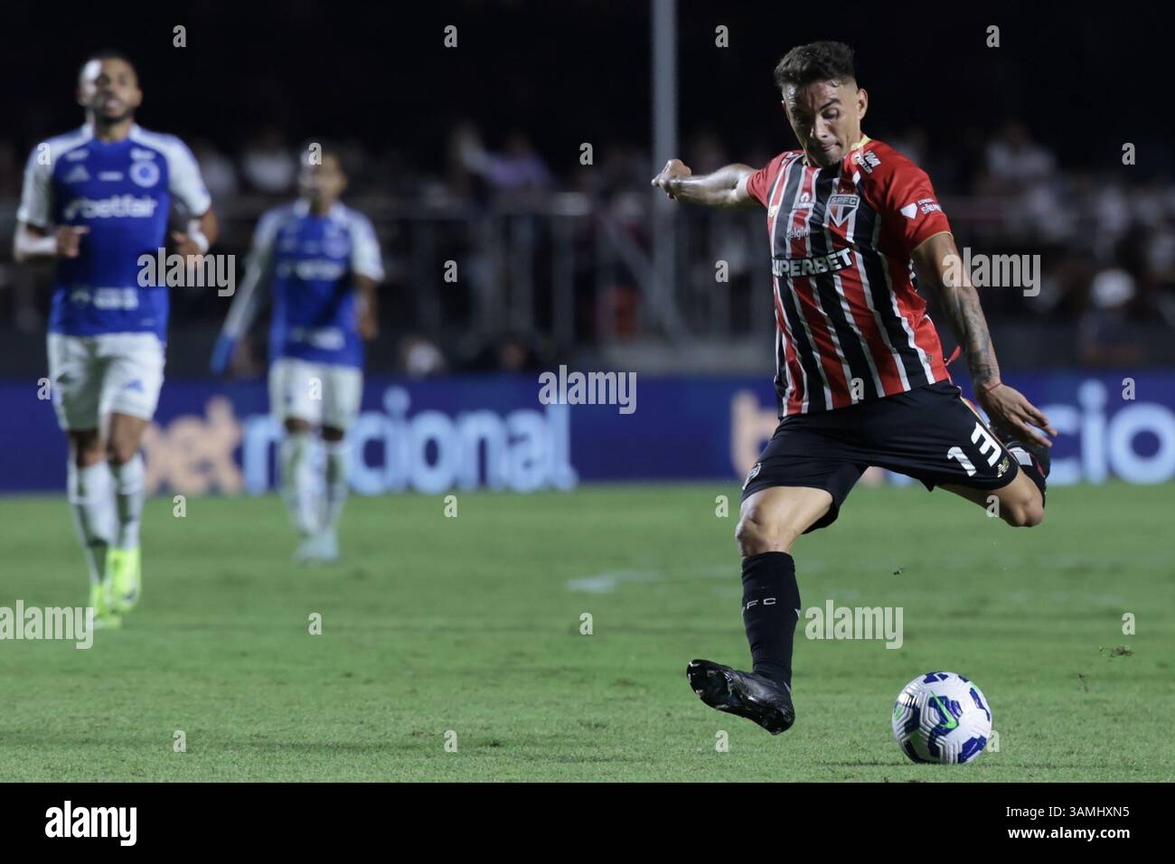 SP - SAO PAULO - 04/13/2025 - BRAZILIAN A 2025, SAO PAULO x CRUZEIRO ...