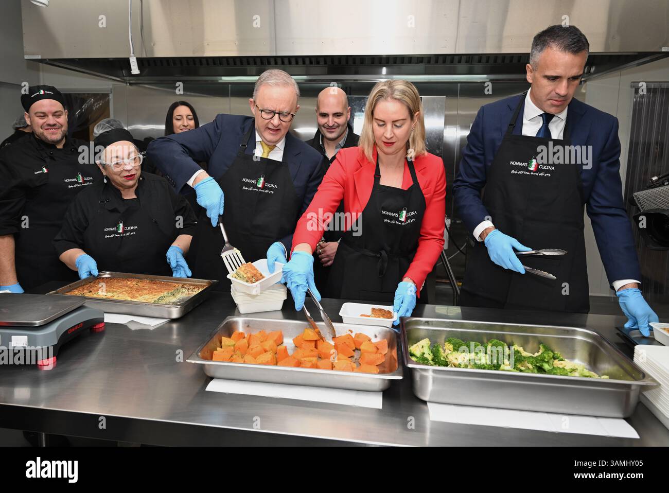 Adelaide, Australia. 14th Apr, 2025. Australian Prime Minister Anthony ...