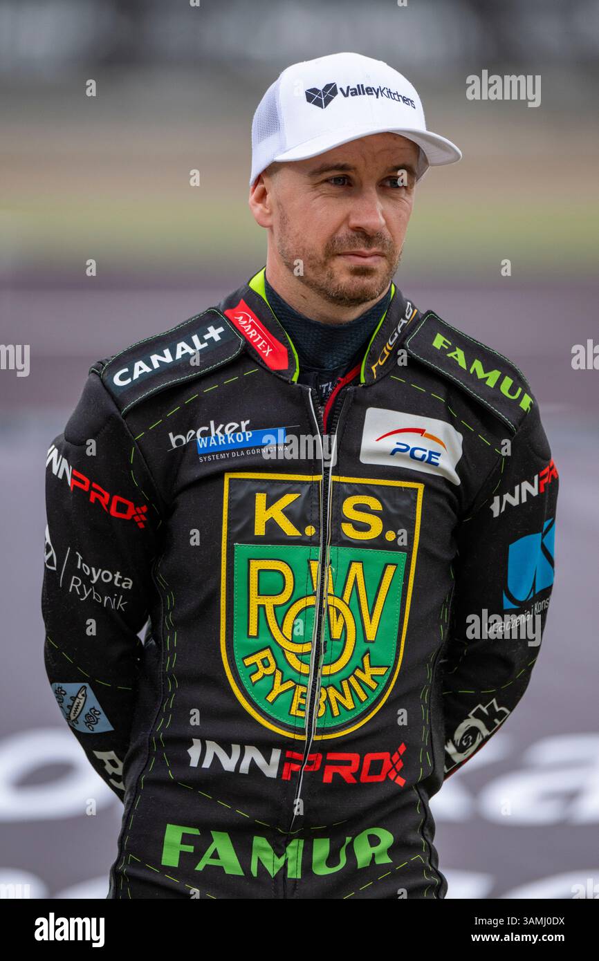 Rohan Tungate of INNPRO ROW during the PGE Ekstraliga Speedway match between INNPRO ROW Rybnik ...