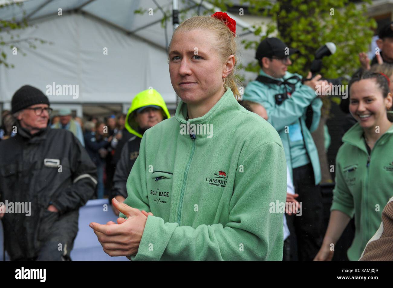 London, UK. 13th Apr, 2025. Claire Collins (USA, Peterhouse College ...