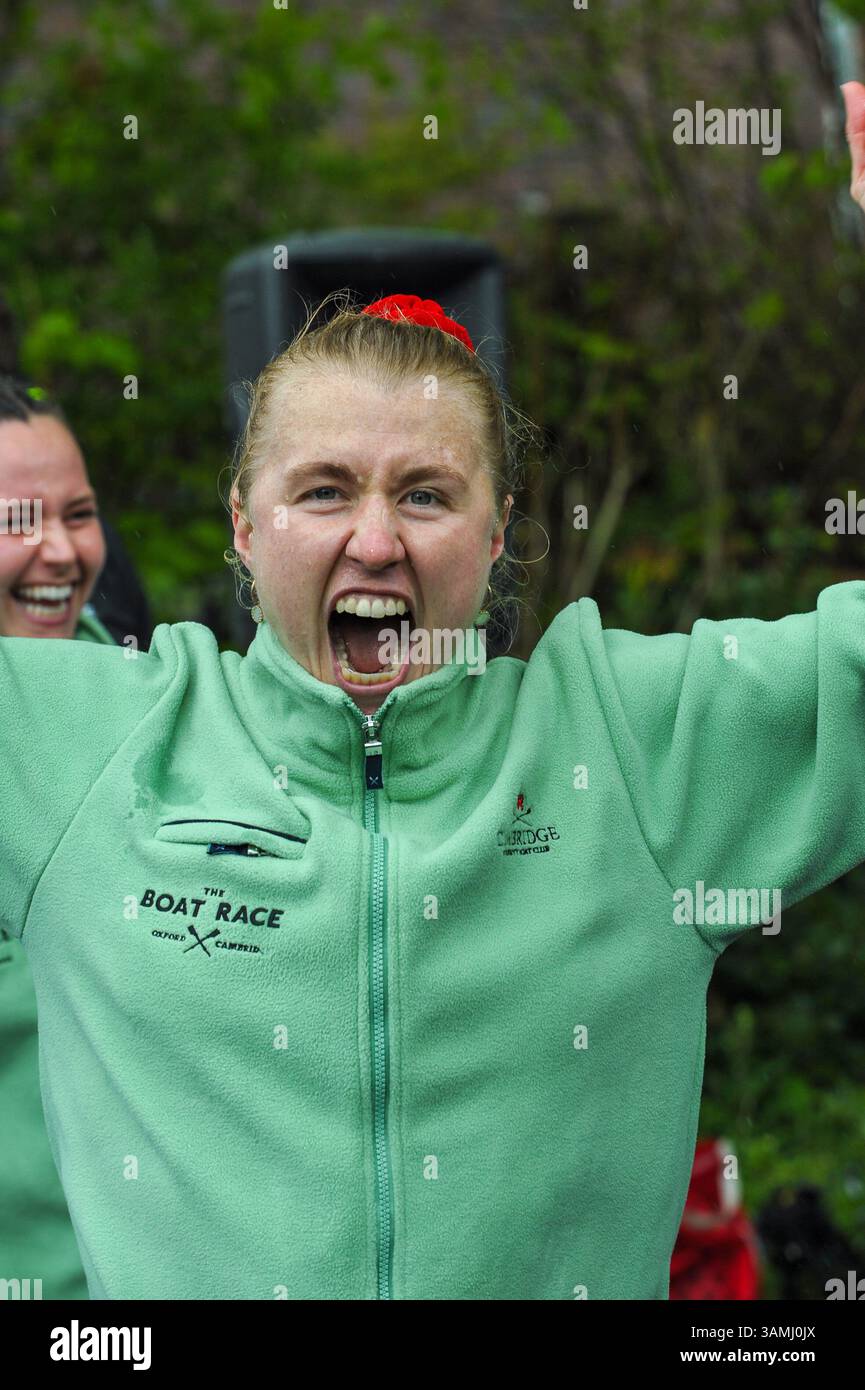 Claire Collins (USA, Peterhouse College) just after winning The Women's ...