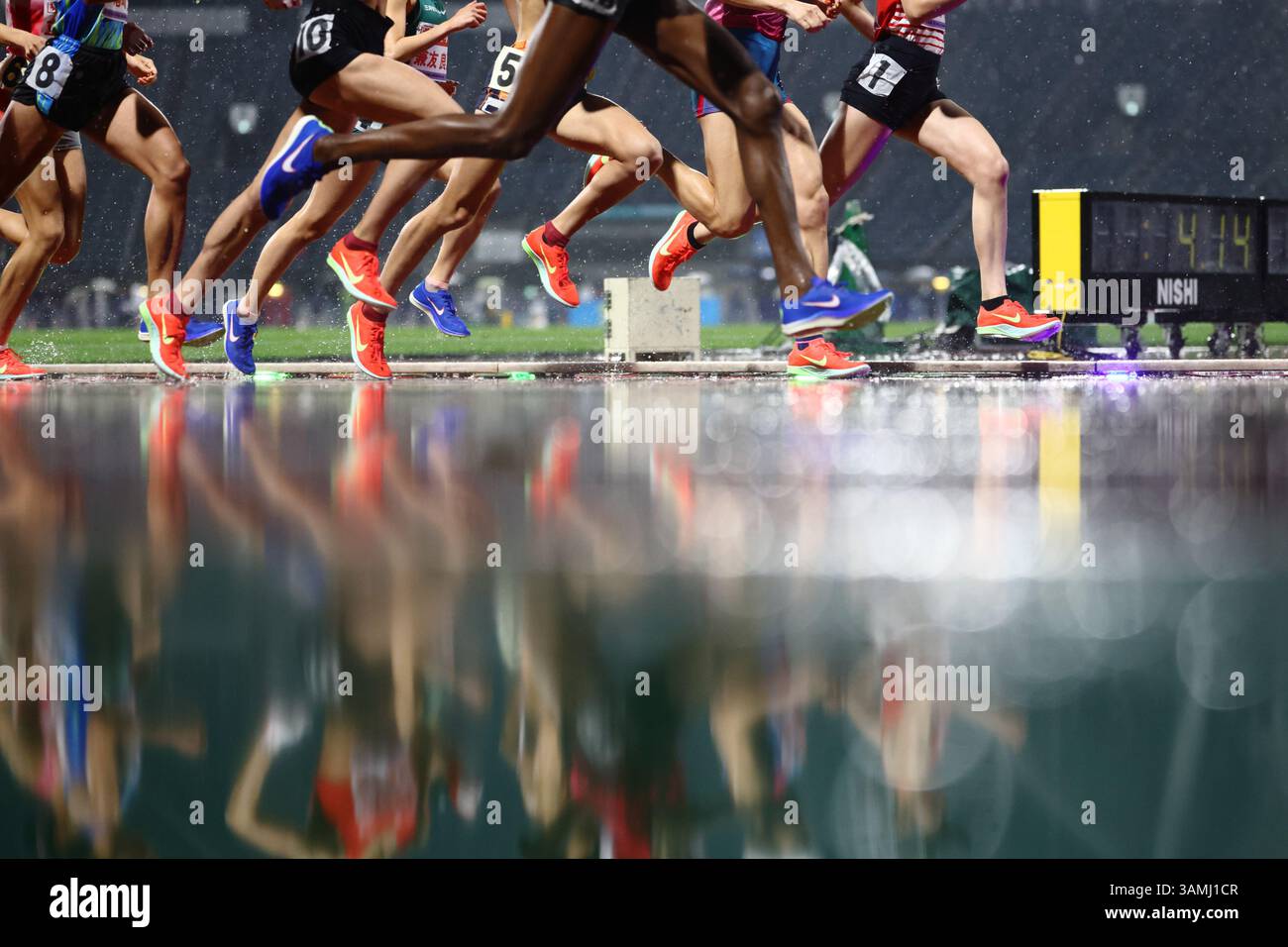 Kumamoto, Japan. 12th Apr, 2025. General view Athletics : The 109th Japan Track & Field National ...