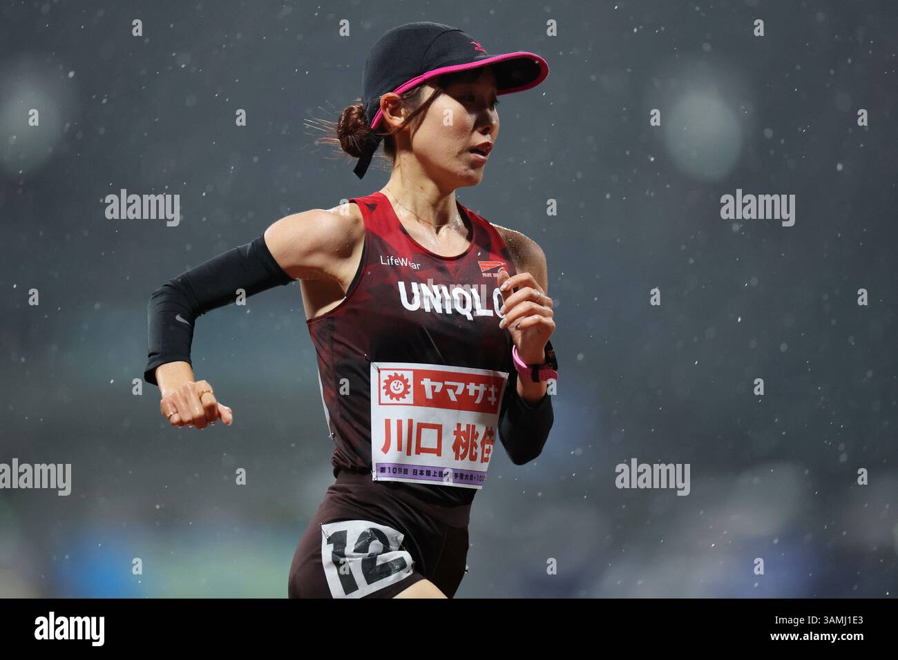 Kumamoto, Japan. 12th Apr, 2025. Momoka Kawaguchi Athletics : The 109th Japan Track & Field ...