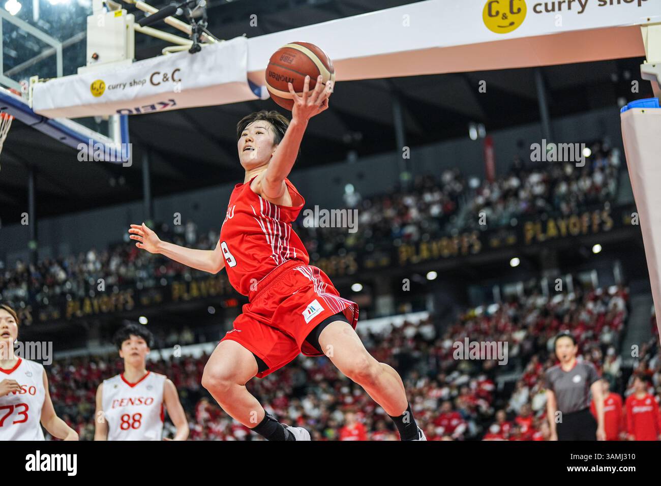 Riho Akagi (RedWave), APRIL 13, 2025 - Basketball : WJBL 2024-2025 W League Play-off Final match ...