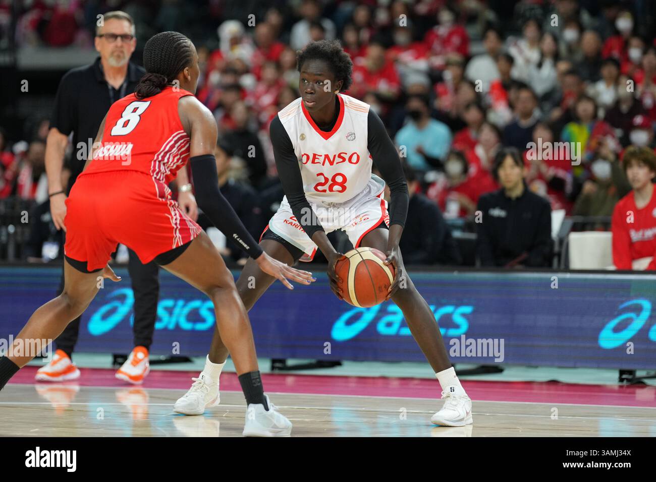 Sokhna Fatou Dia Sylla (Iris), APRIL 13, 2025 - Basketball : WJBL 2024-2025 W League Play-off ...