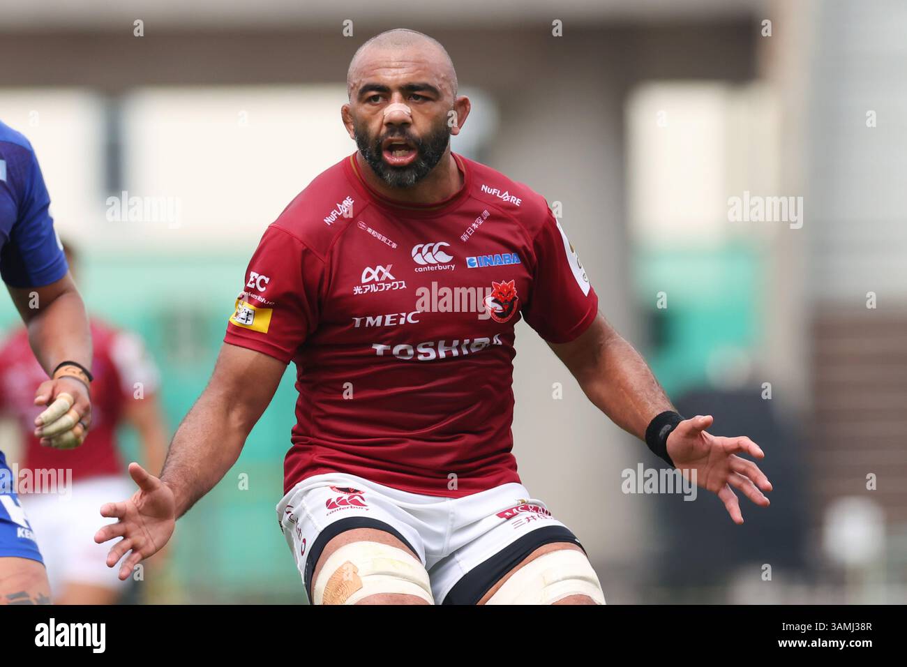 Michael Leitch (Brave Lupus), APRIL 12, 2025 - Rugby : 2024-25 Japan ...