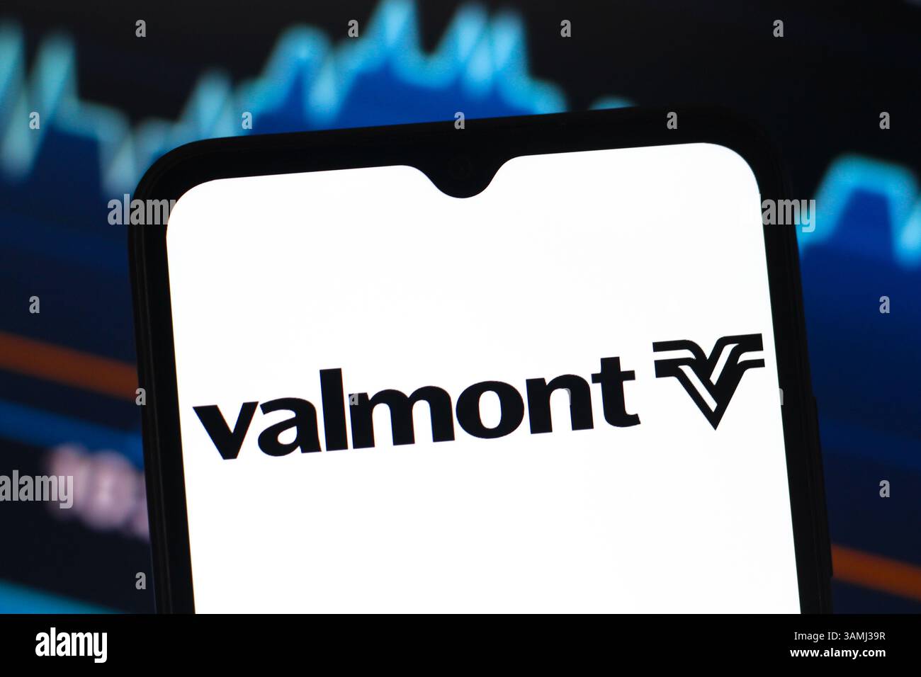 Canada. 13th Apr, 2025. In this photo illustration, the Valmont ...