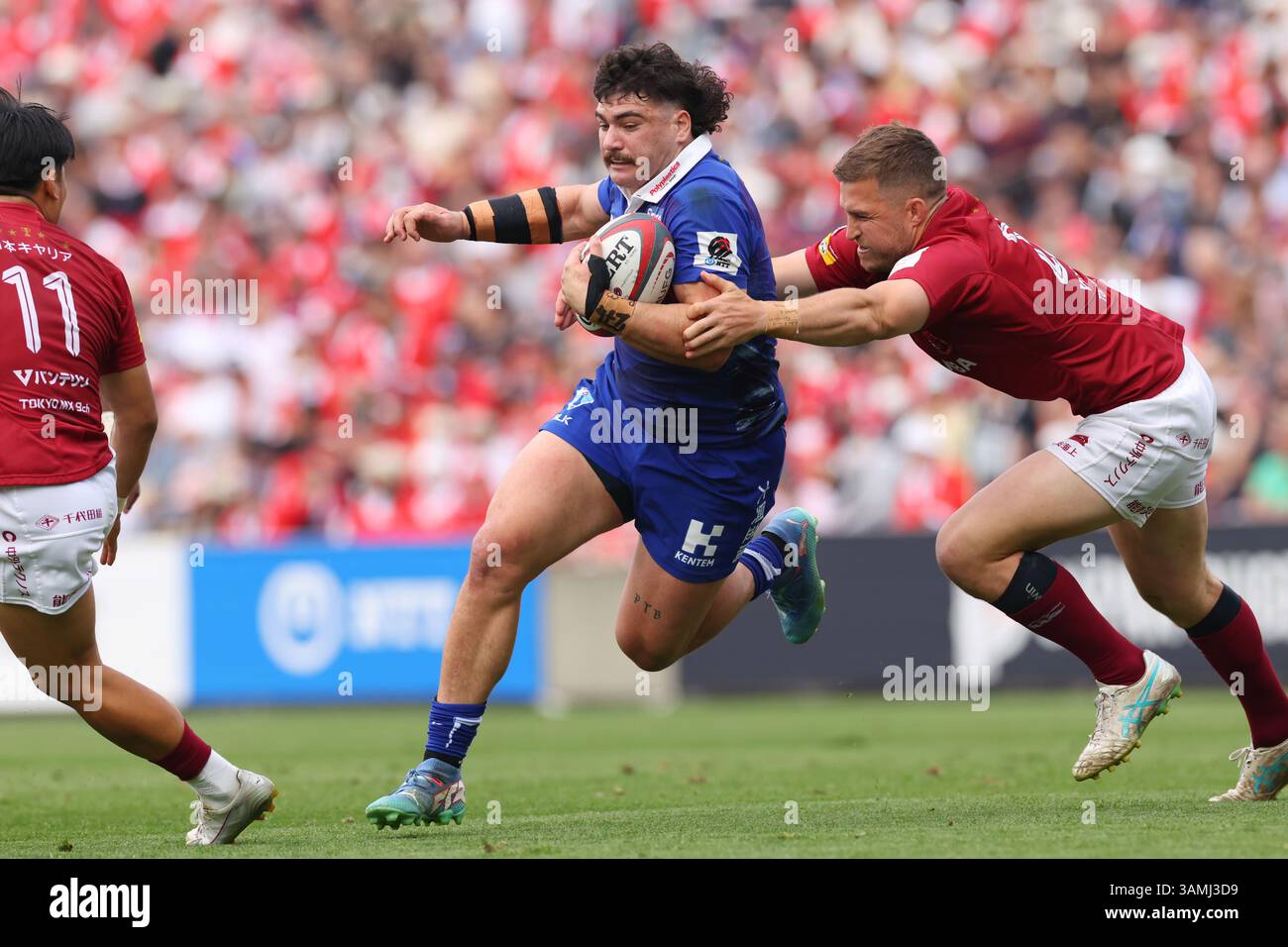 Prince Chichibu Memorial Rugby Stadium, Tokyo, Japan. 12th Apr, 2025 ...