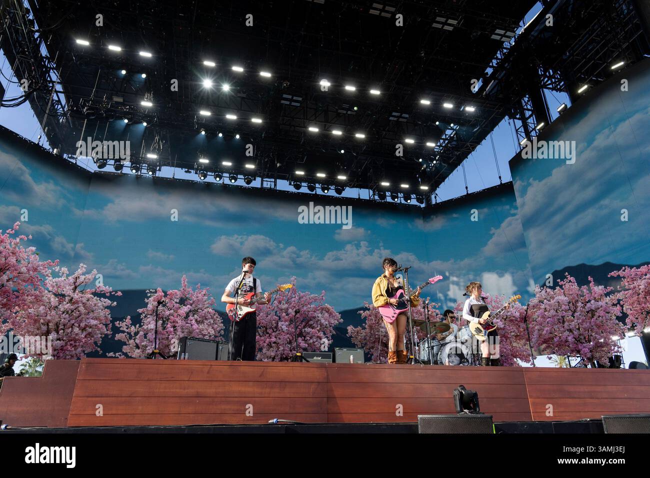 beabadoobee performs during the first weekend of the Coachella Valley ...