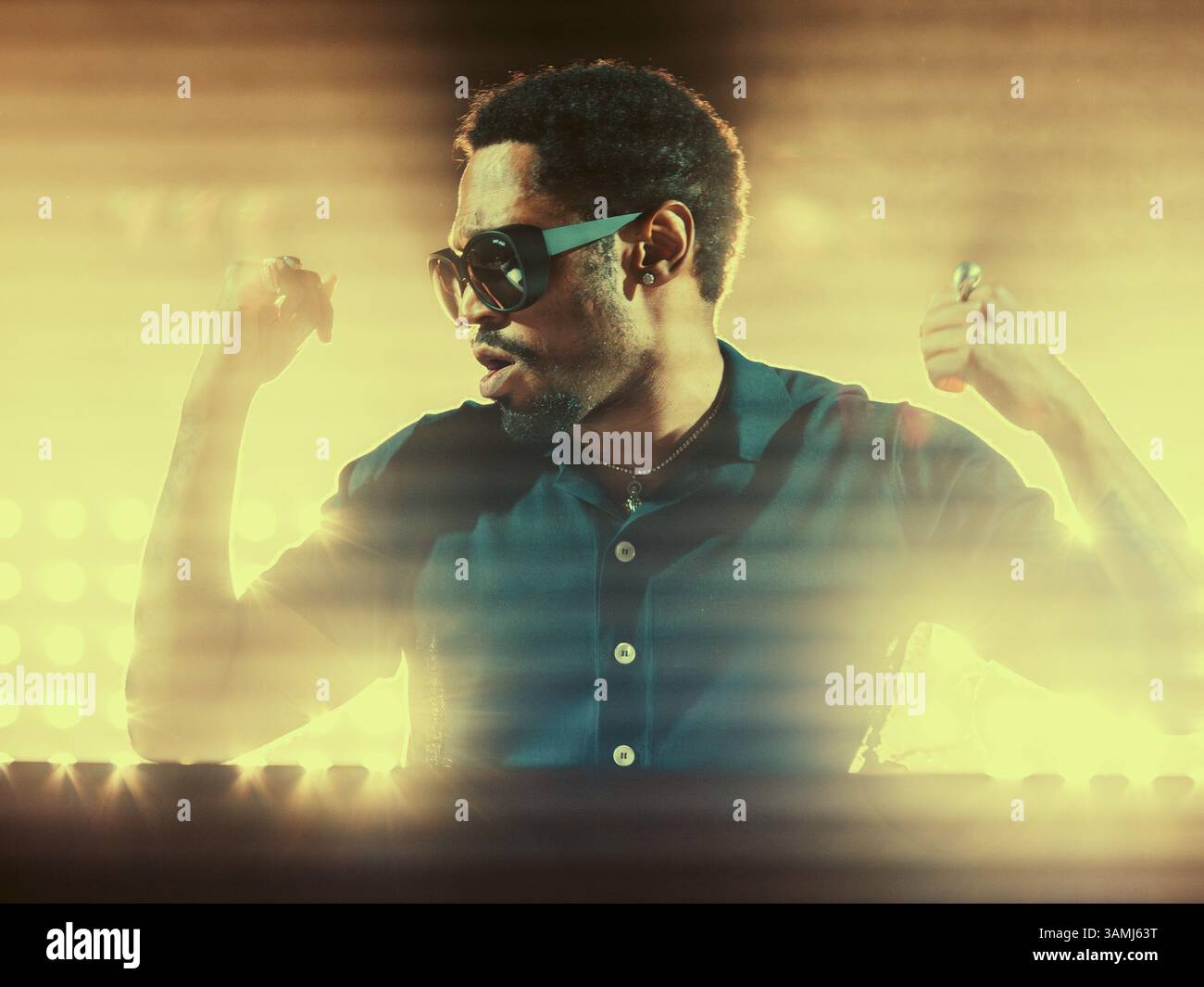 Kaytranada live on Timeless Tour 2025 at the Berlin Velodrom on 12.04. ...