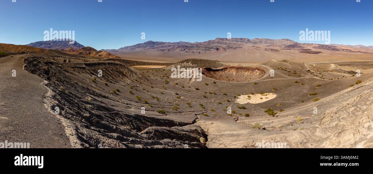 Little Ubehebe or Little Hebe crater in Death Valley National Park ...