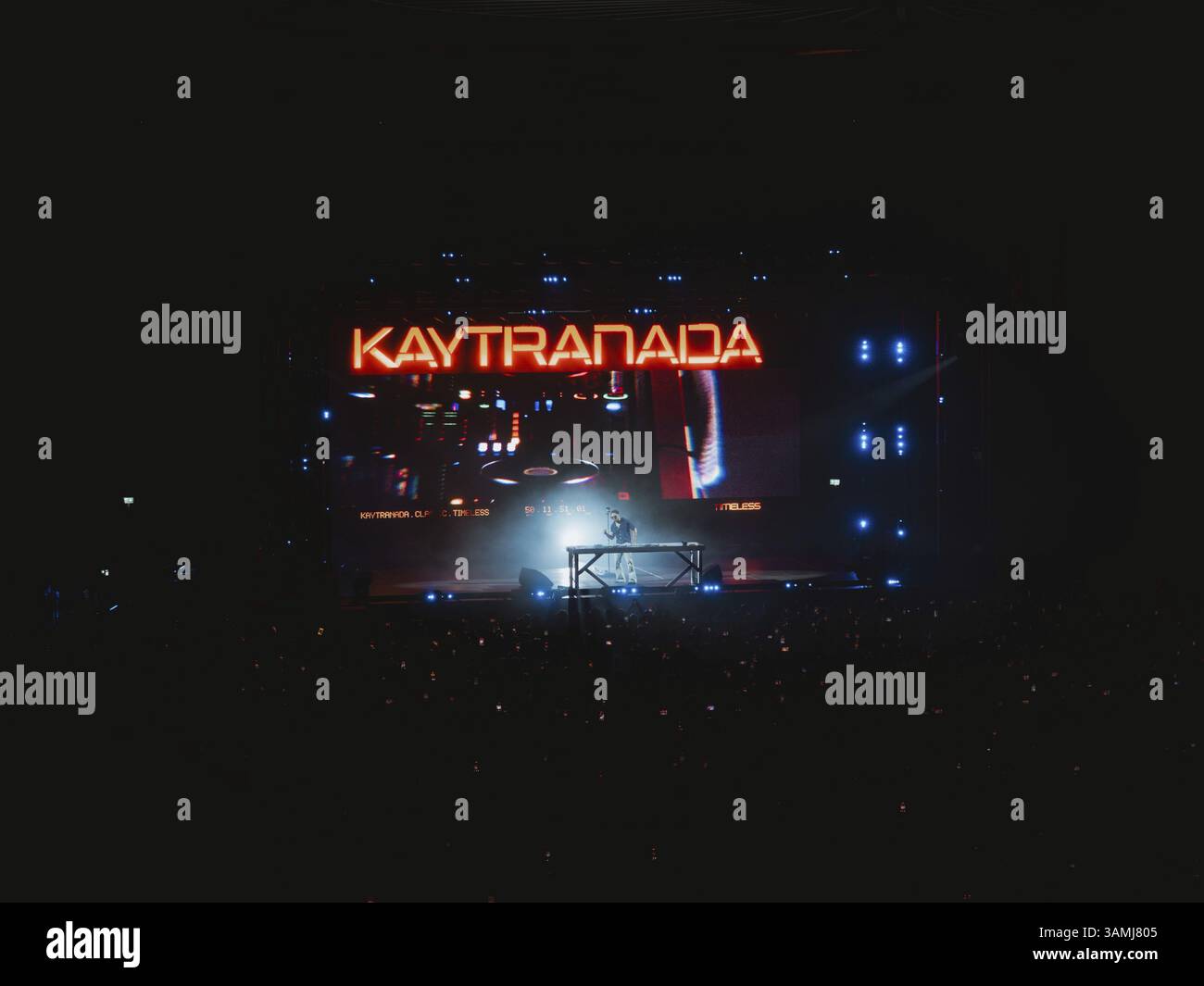Kaytranada live on Timeless Tour 2025 at the Berlin Velodrom on 12.04. ...