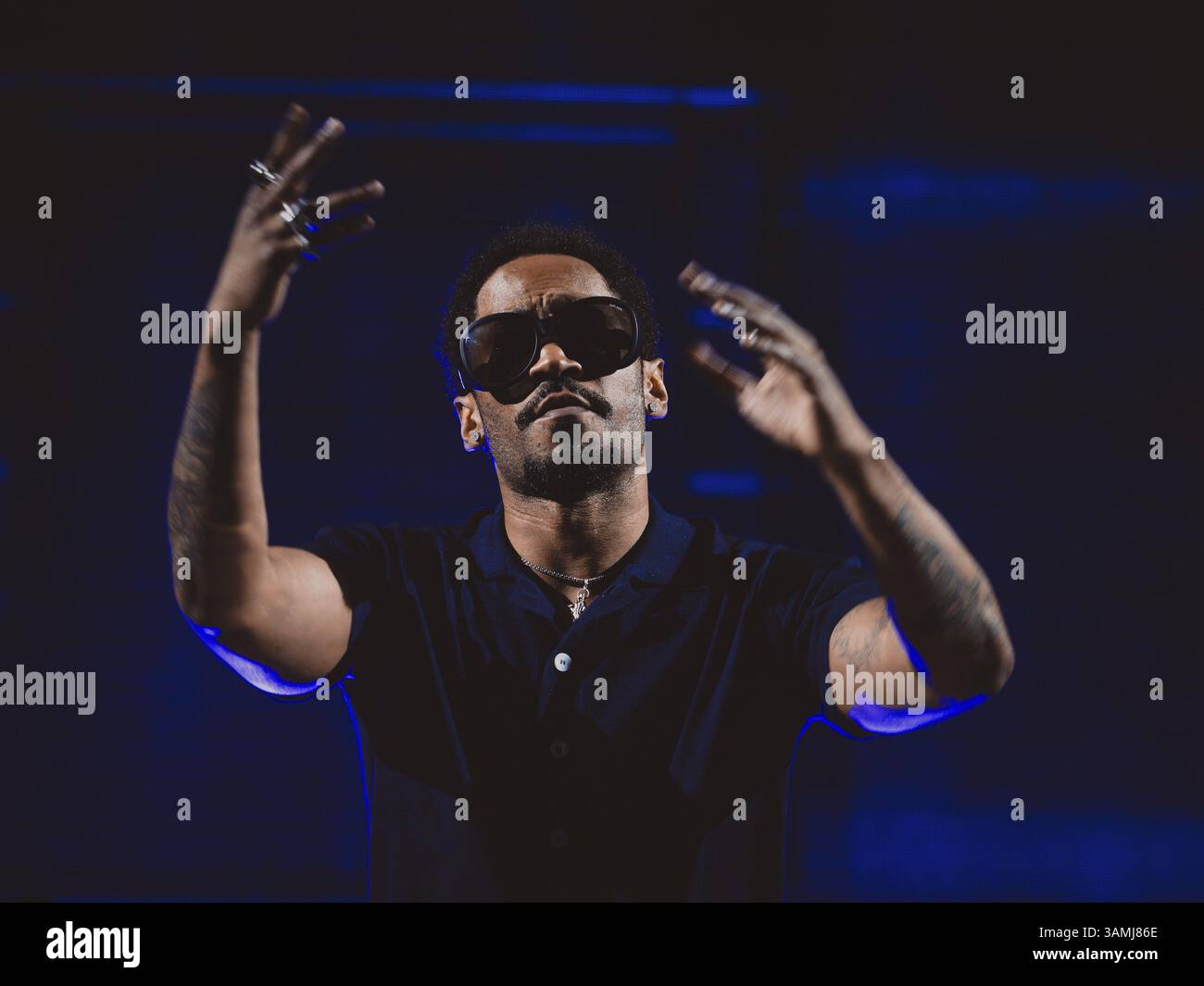 Kaytranada live on Timeless Tour 2025 at the Berlin Velodrom on 12.04. ...