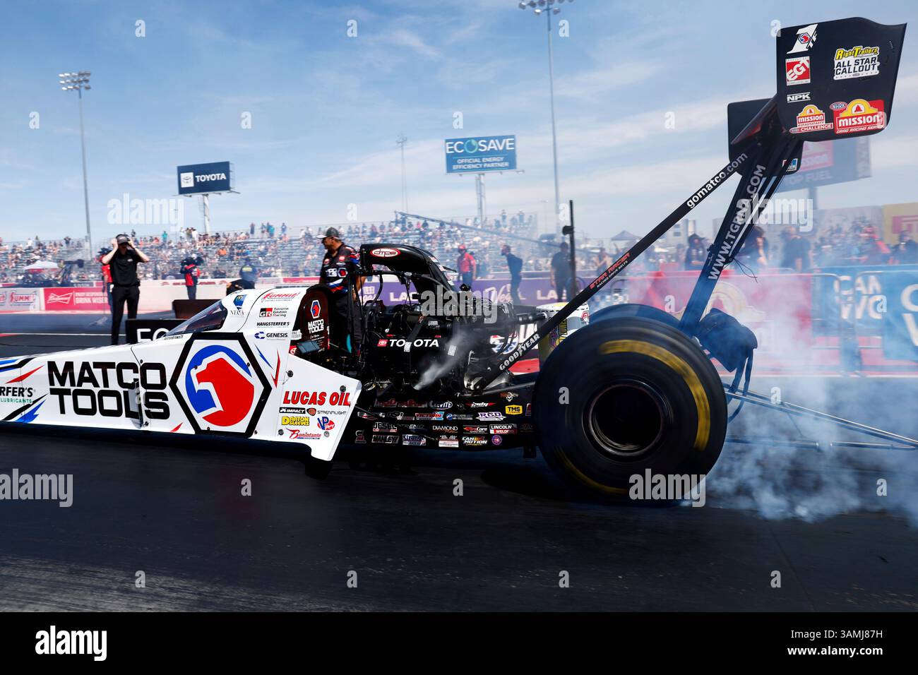 LAS VEGAS, NV - APRIL 13: Antron Brown (1 TF) Matco Tools/Lucas Oil ...