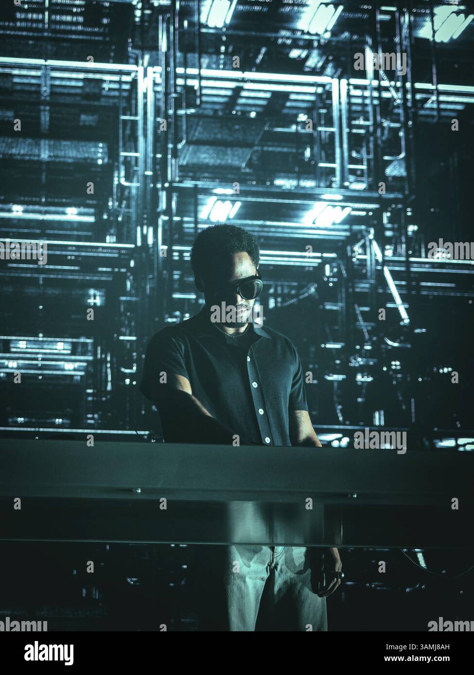 Kaytranada live on Timeless Tour 2025 at the Berlin Velodrom on 12.04. ...