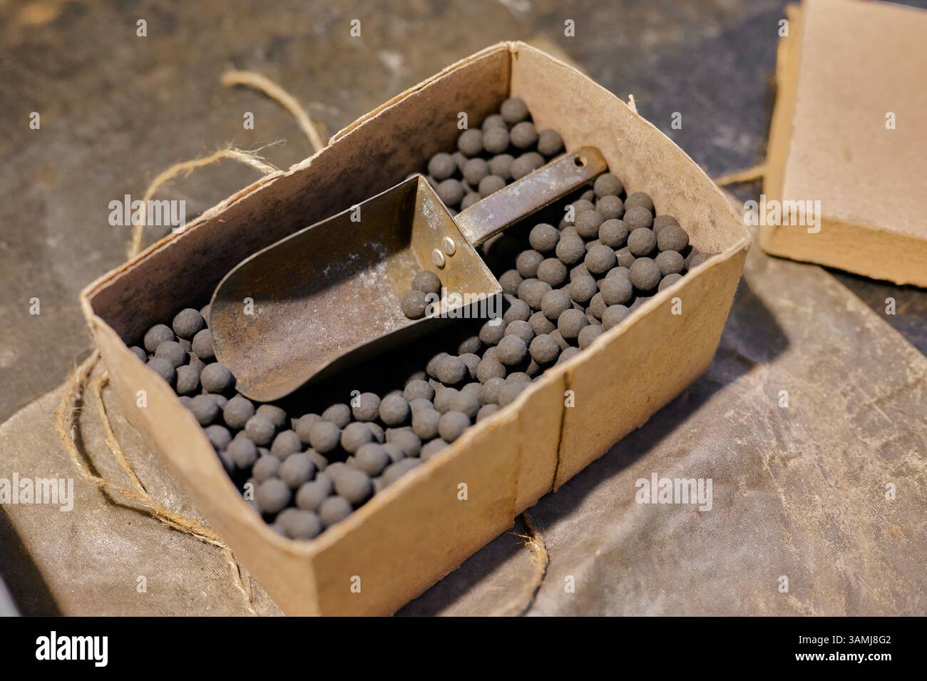 Crafting high-rise fireworks with precision and care in a bustling ...