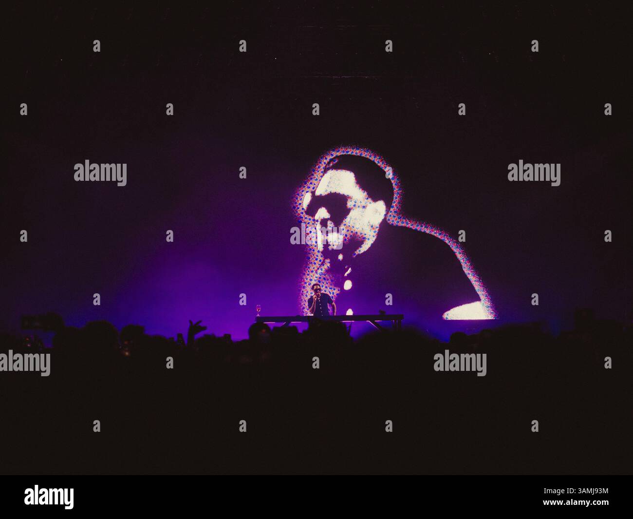Kaytranada live on Timeless Tour 2025 at the Berlin Velodrom on 12.04. ...