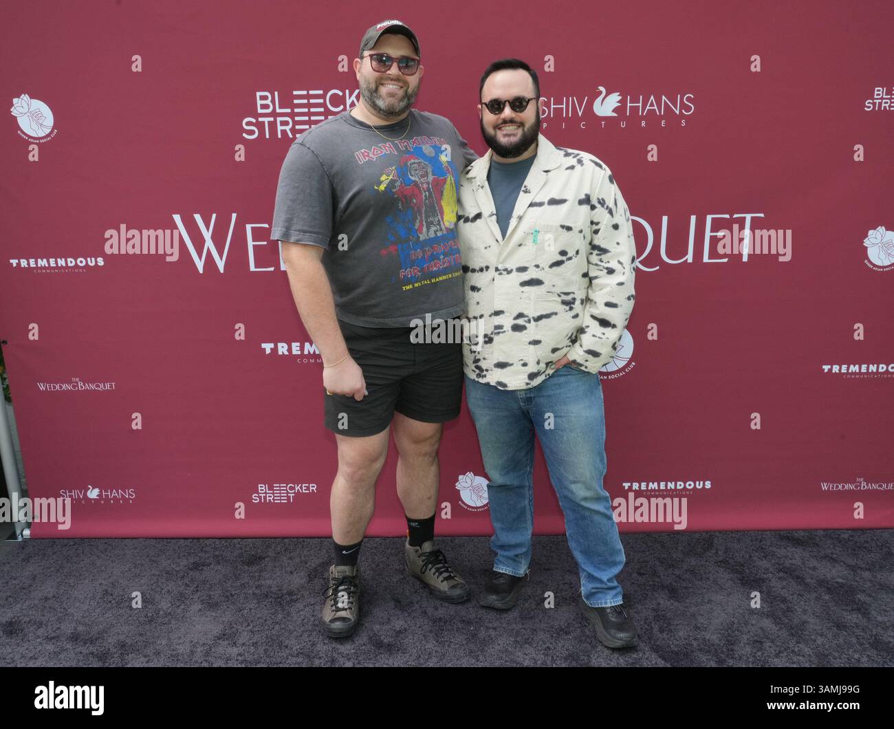 Los Angeles, USA. 13th Mar, 2025. (L-R) Steven Habegger and John David ...