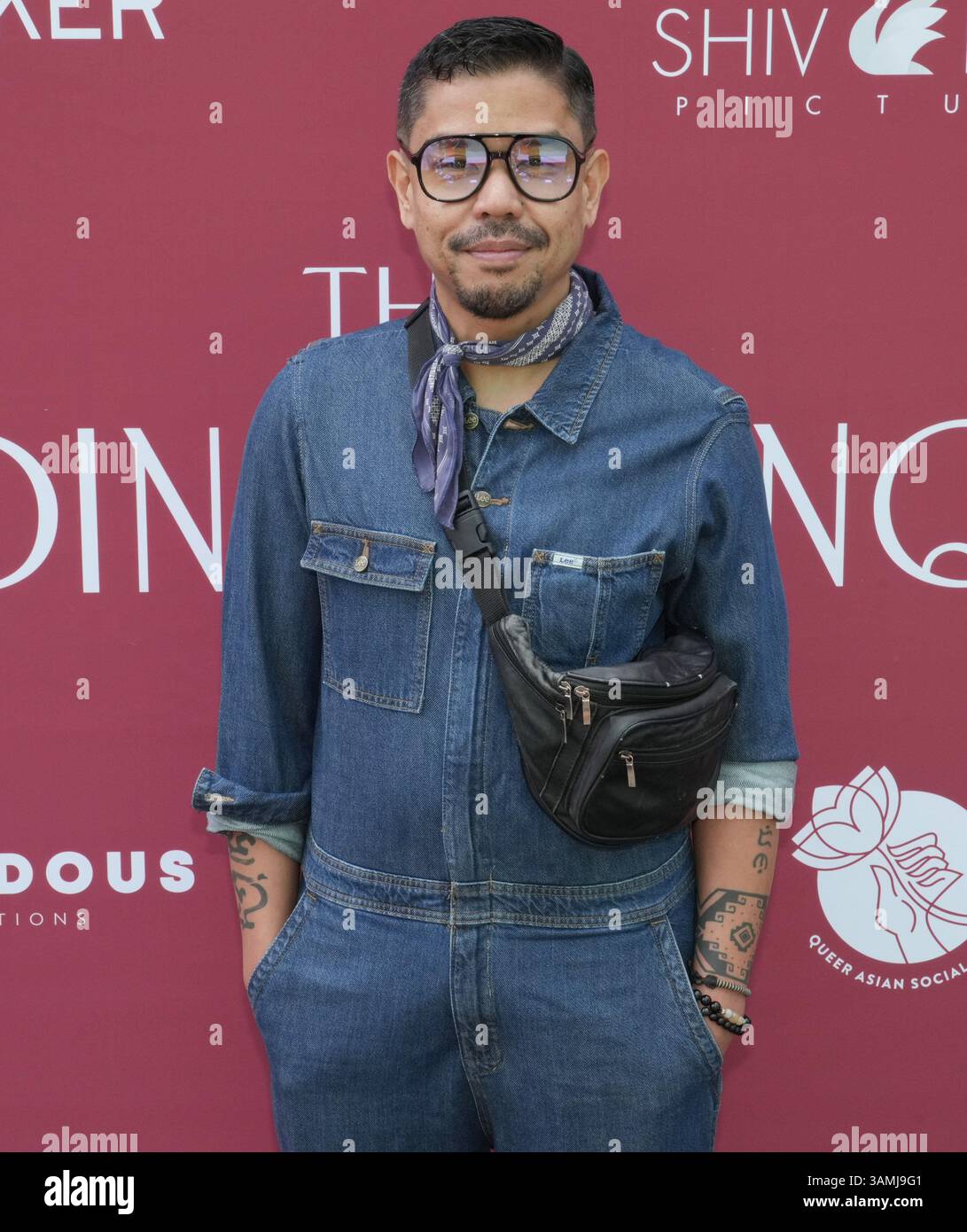 Dino Ray Ramos arrives at THE WEDDING BANQUET Drag Brunch held at Chifa ...