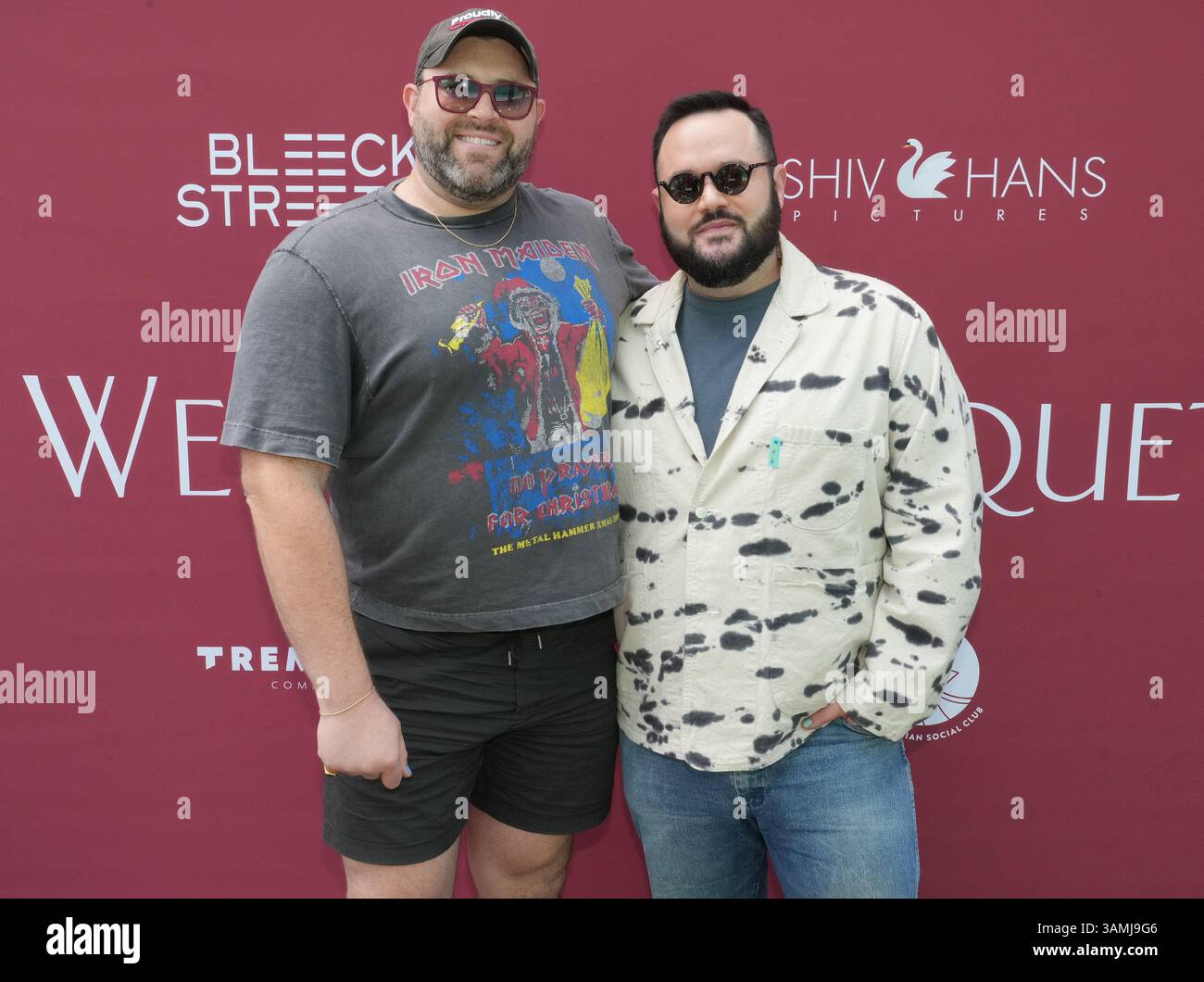 Los Angeles, USA. 13th Mar, 2025. (L-R) Steven Habegger and John David ...