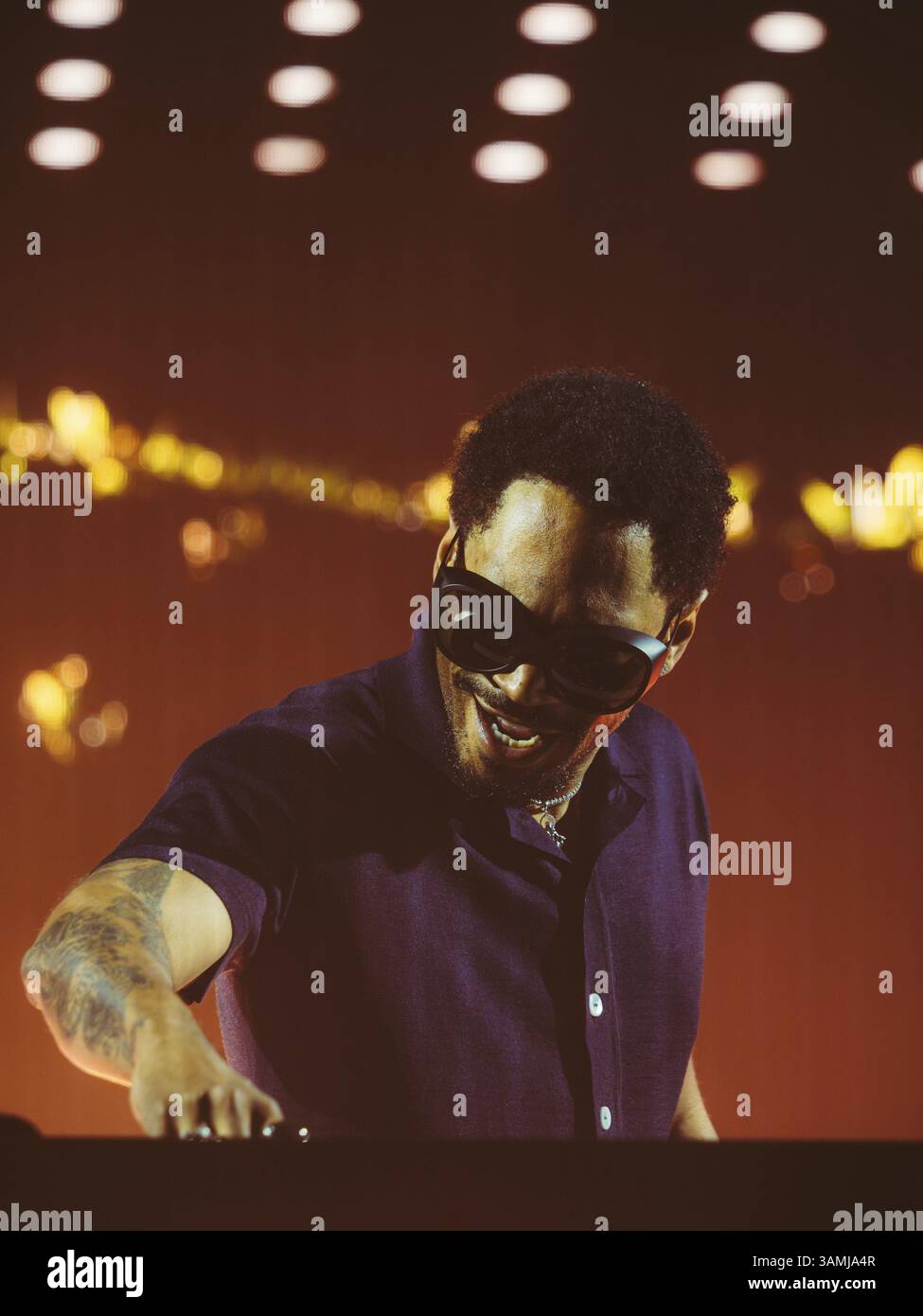 Kaytranada live on Timeless Tour 2025 at the Berlin Velodrom on 12.04. ...