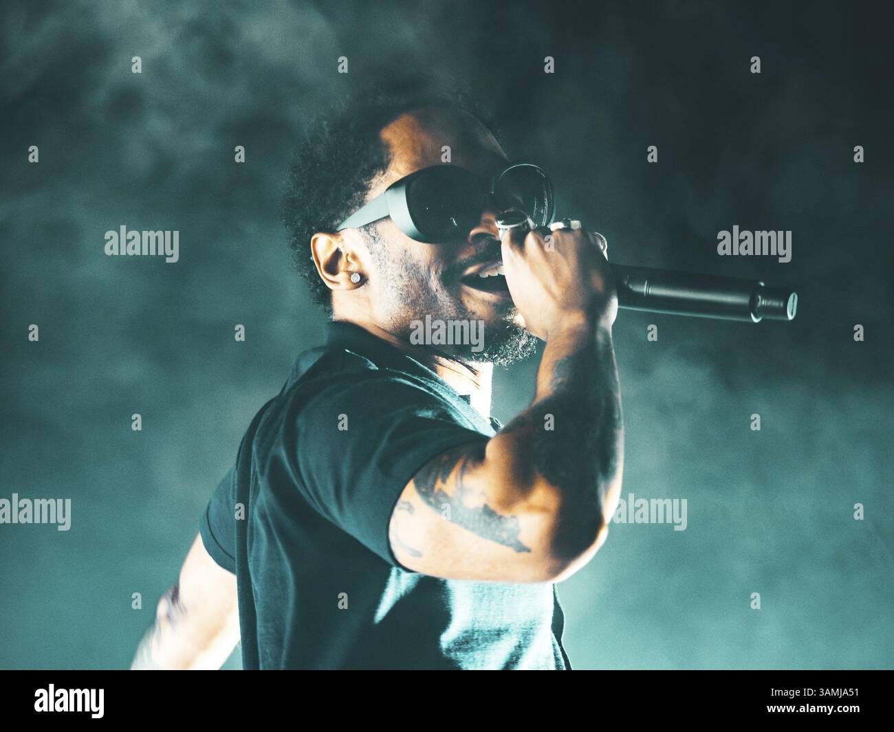Kaytranada live on Timeless Tour 2025 at the Berlin Velodrom on 12.04. ...